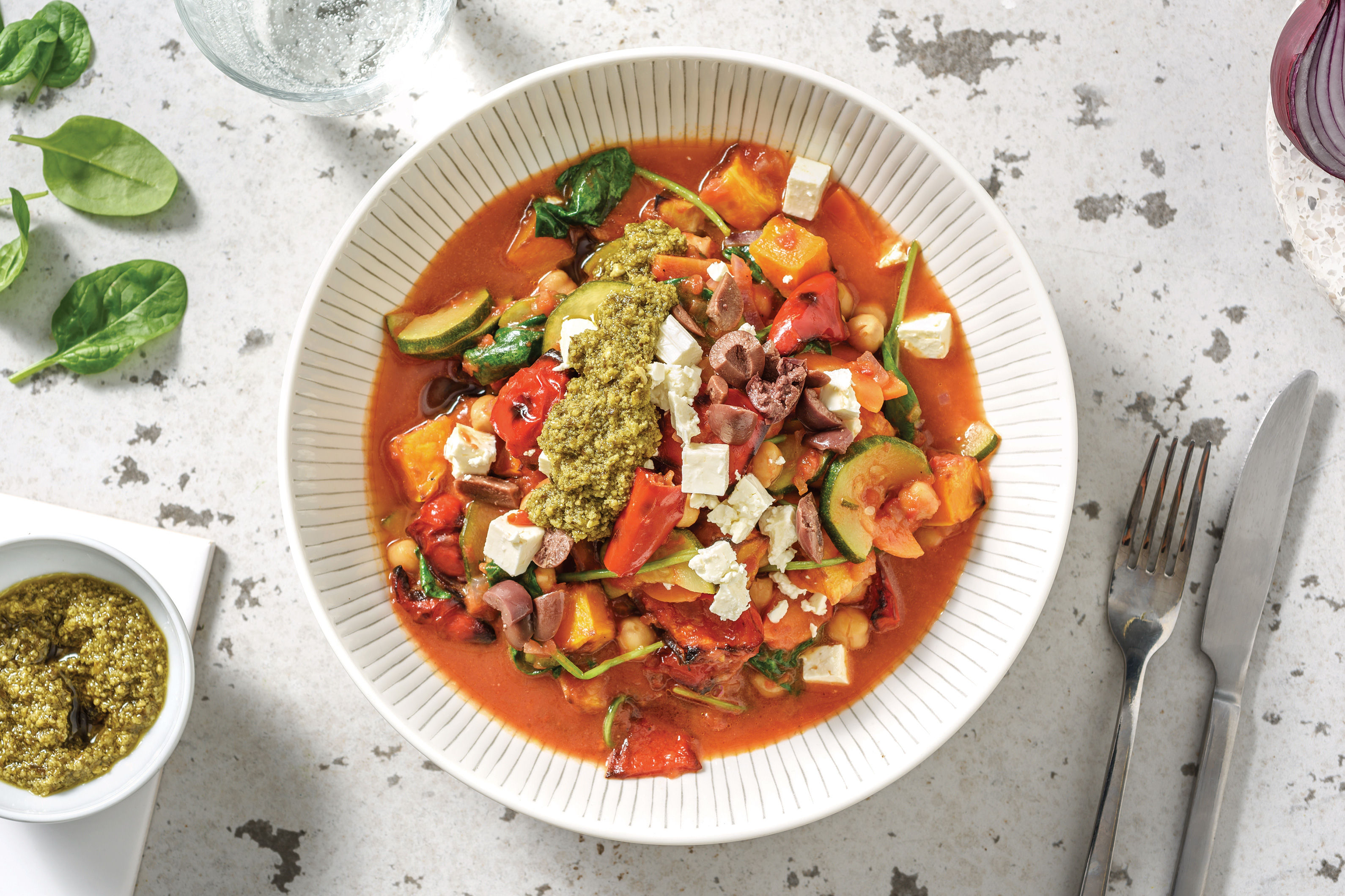 Mediterranean Chickpea & Veggie Stew Recipe | HelloFresh