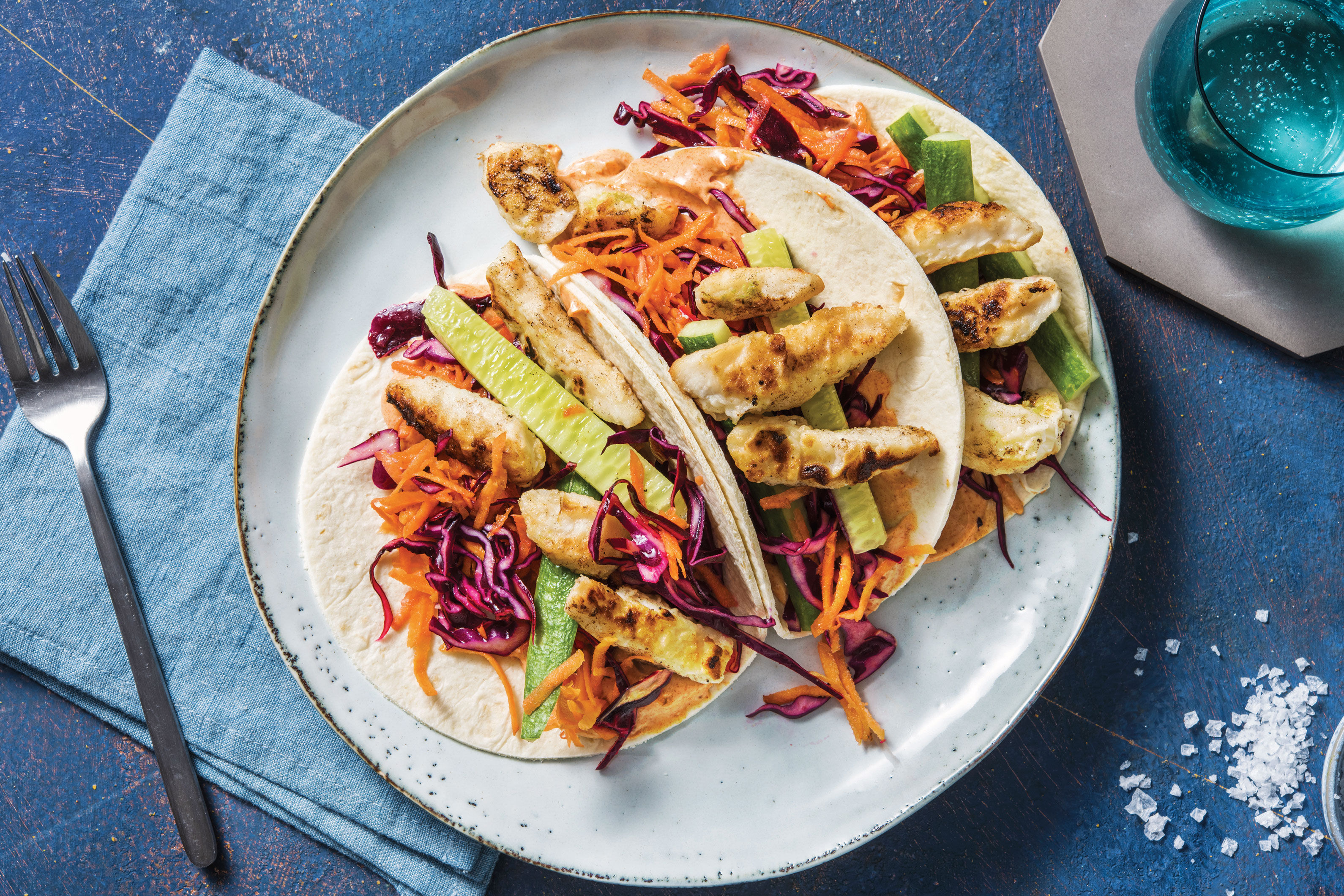 Mexican Fiesta Fish Tacos Recipe | HelloFresh