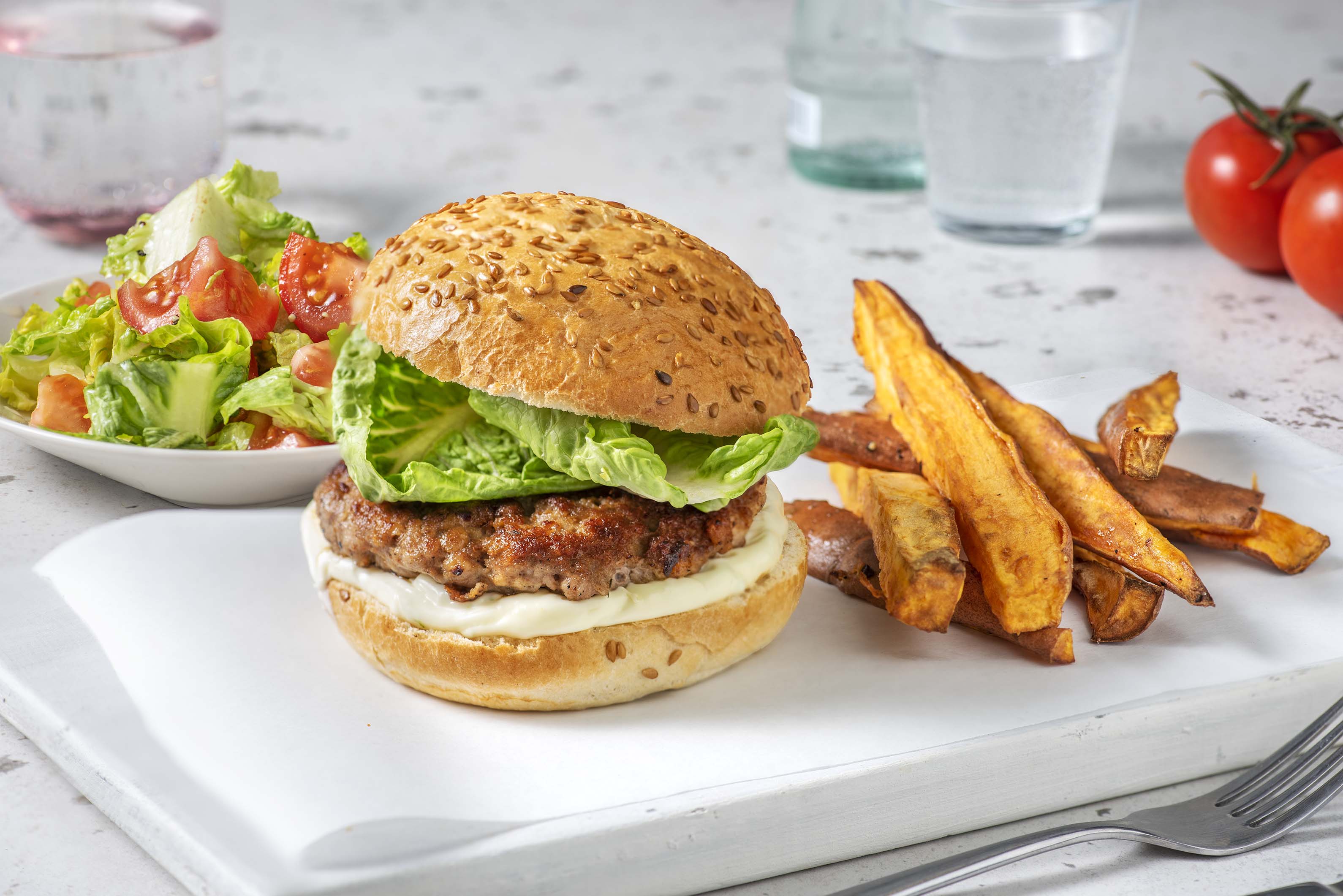 Mexican Style Pork Burger Recipe | HelloFresh