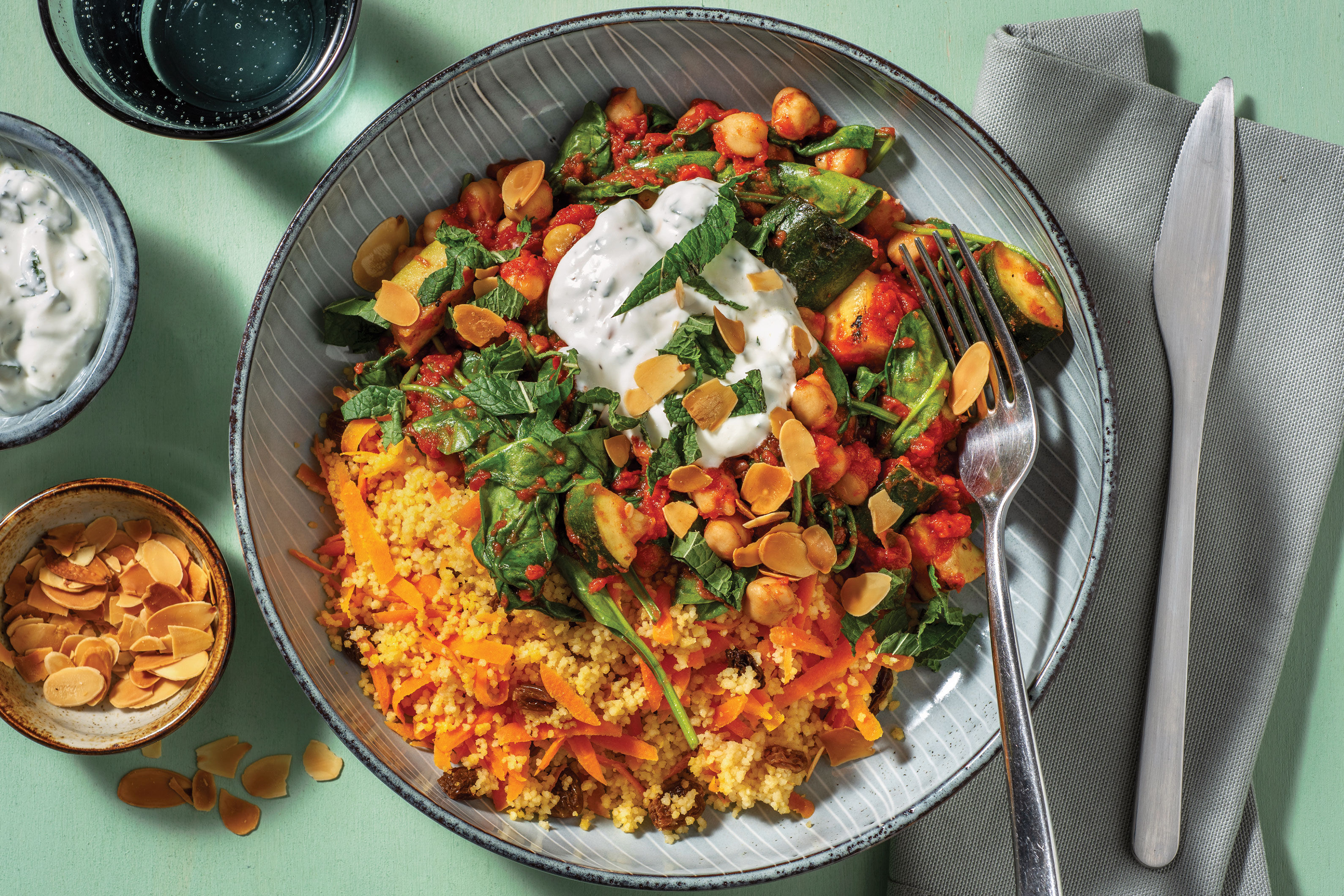 Middle Eastern Chickpea & Tomato Stew Recipe | HelloFresh