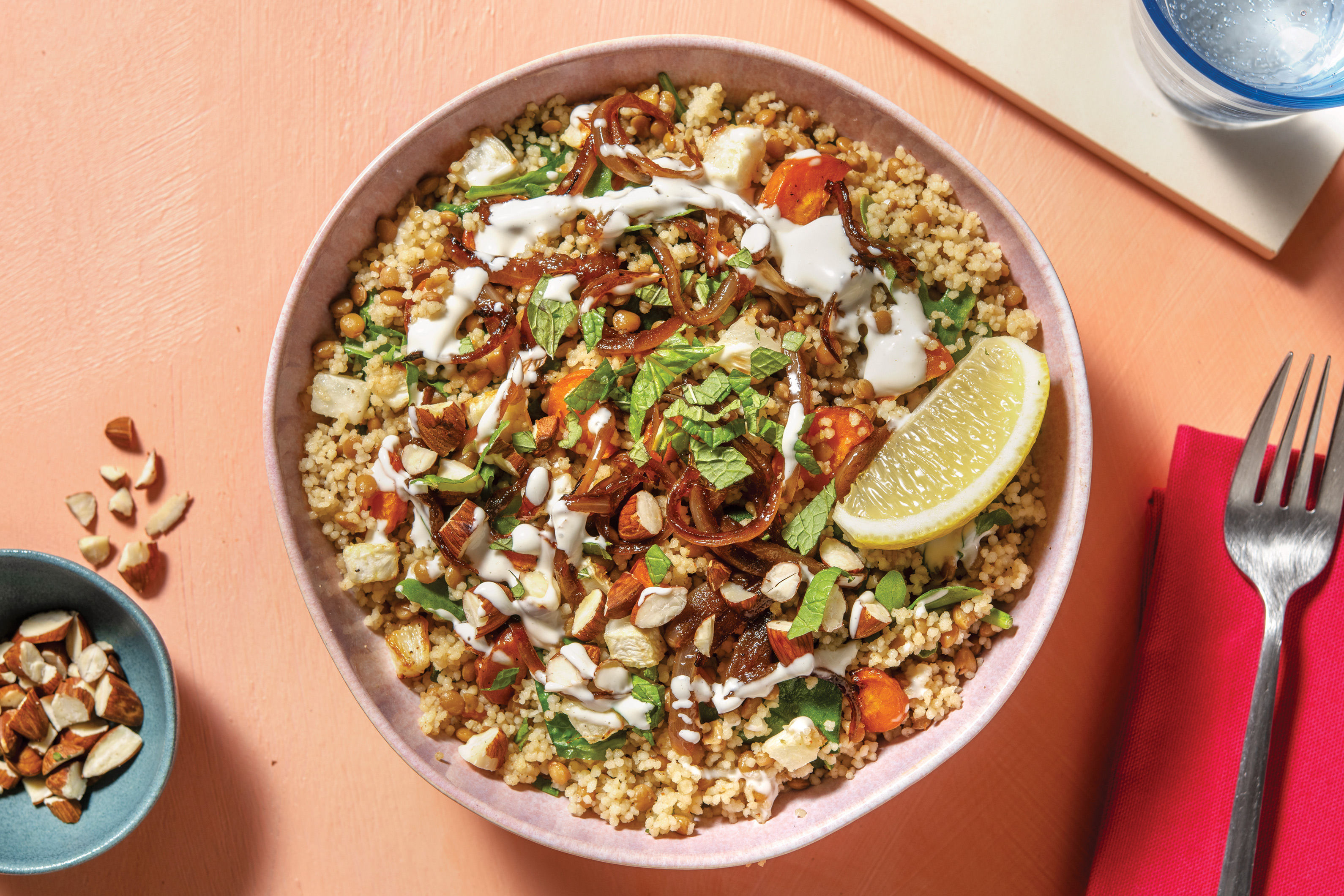 Chermoula Lentils & Couscous Recipe | HelloFresh
