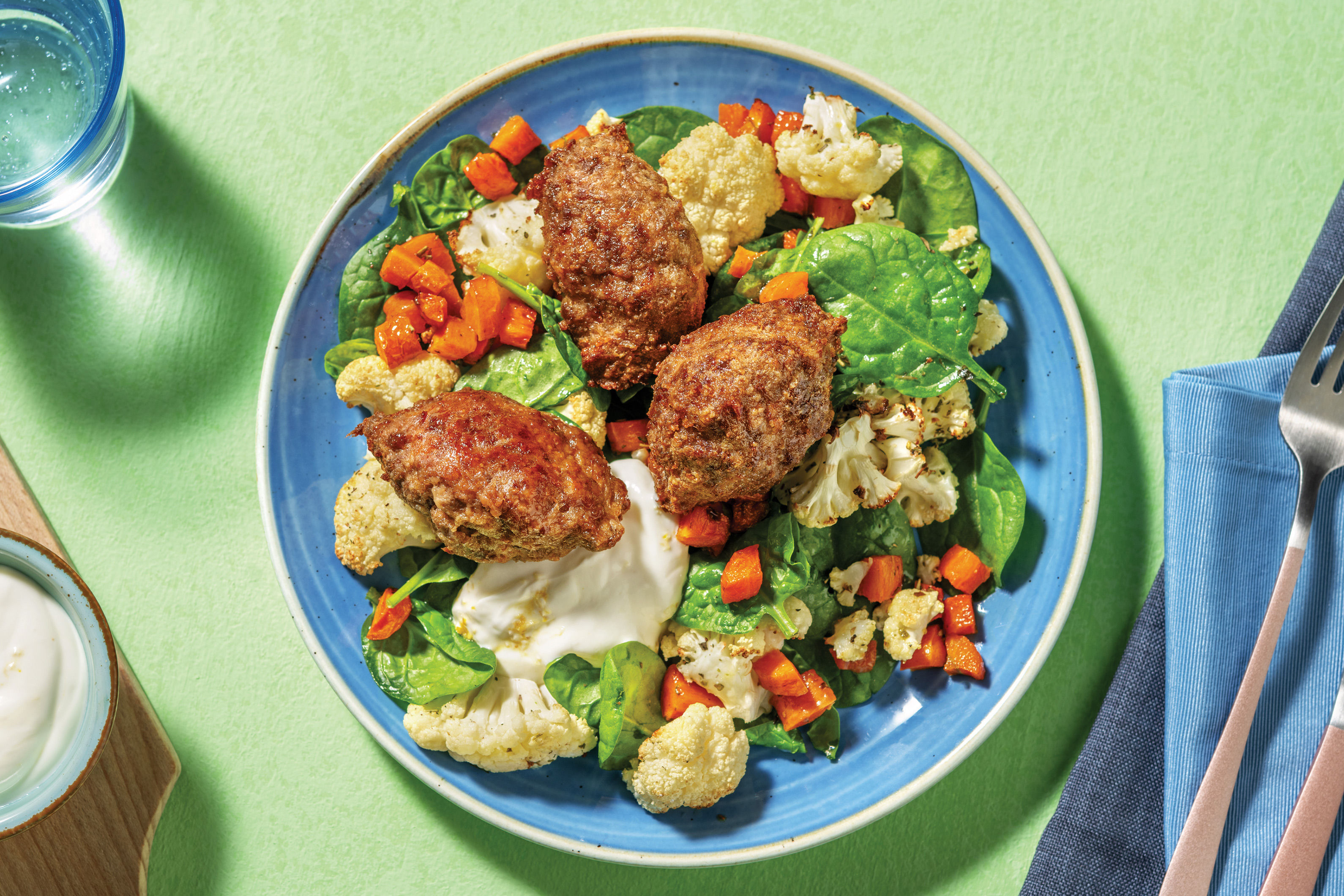 Middle Eastern Venison & Beef Koftas Recipe | HelloFresh