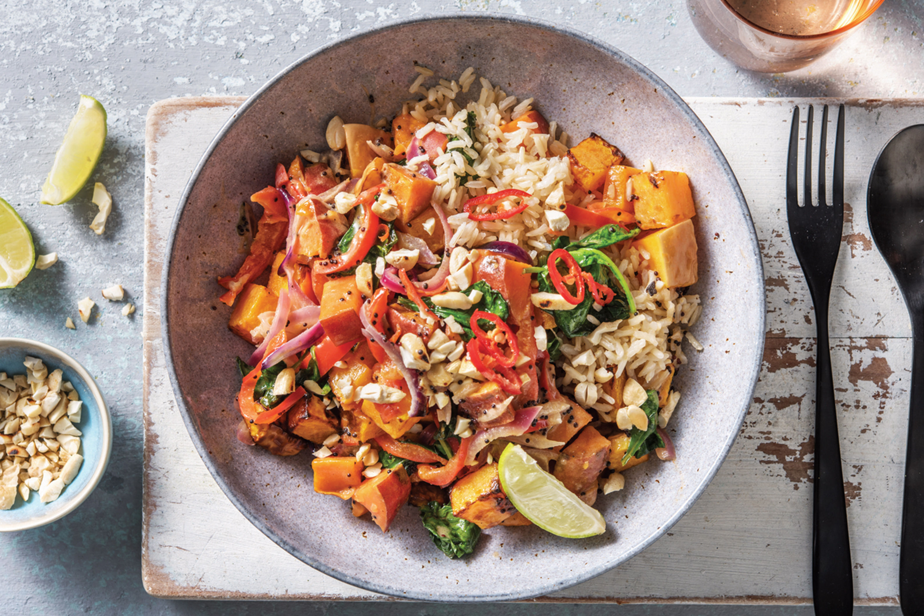Mild Sweet Potato & Coconut Curry Recipe | HelloFresh