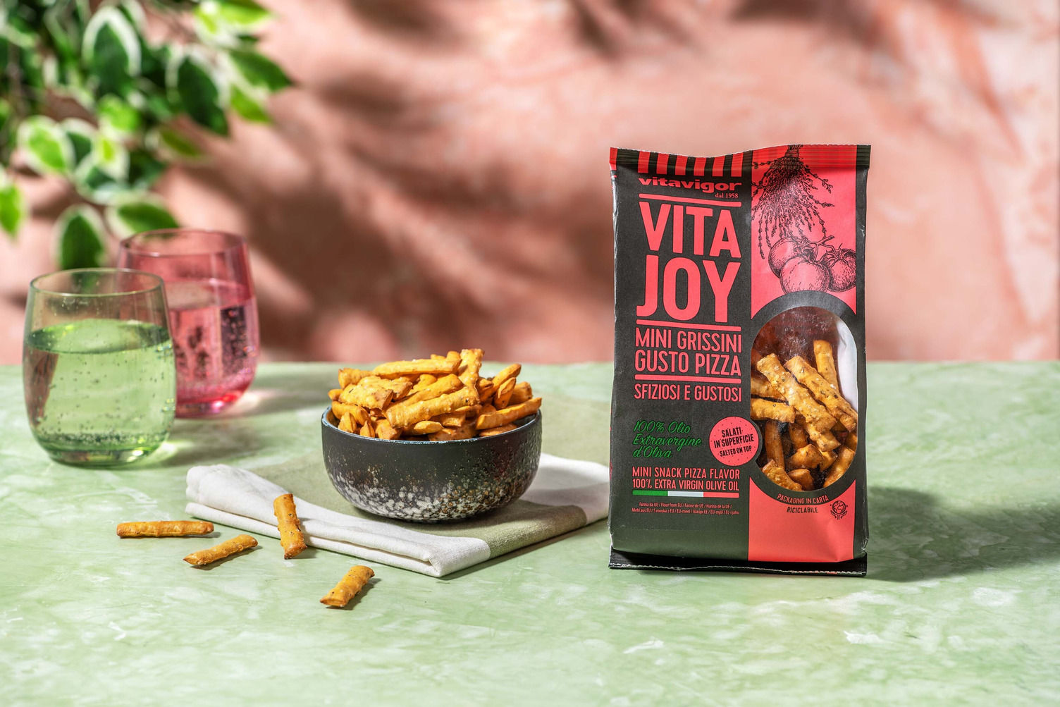 Mini Grissini mit Pizzageschmack Rezept | HelloFresh