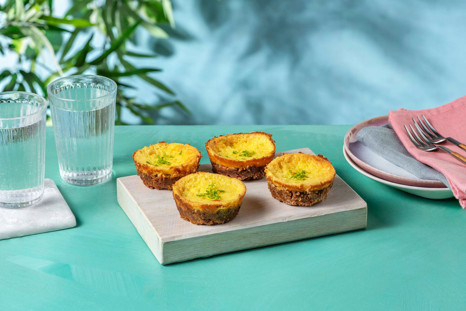 Mini Lime Cheesecakes Recipe | HelloFresh