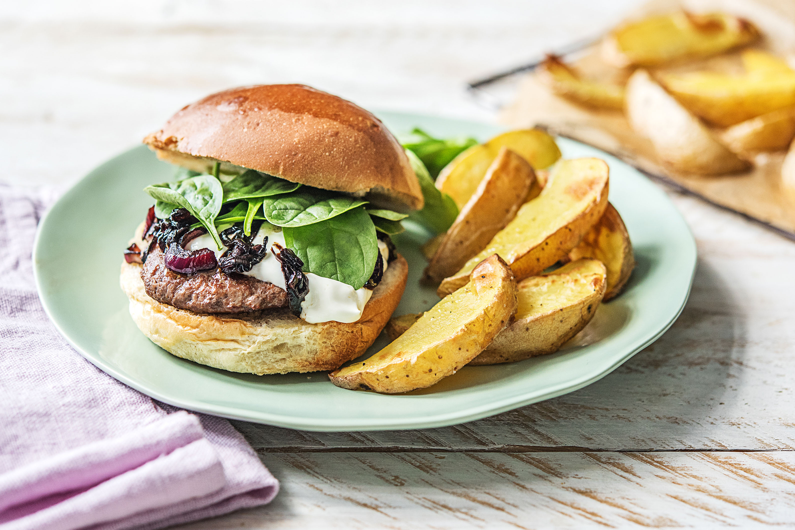 Moroccan Beef Burgers Recipe | HelloFresh