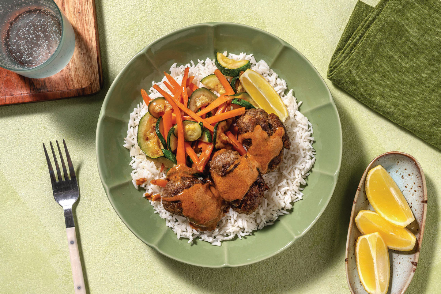 Moroccan Beef & Pork Koftas Recipe | HelloFresh