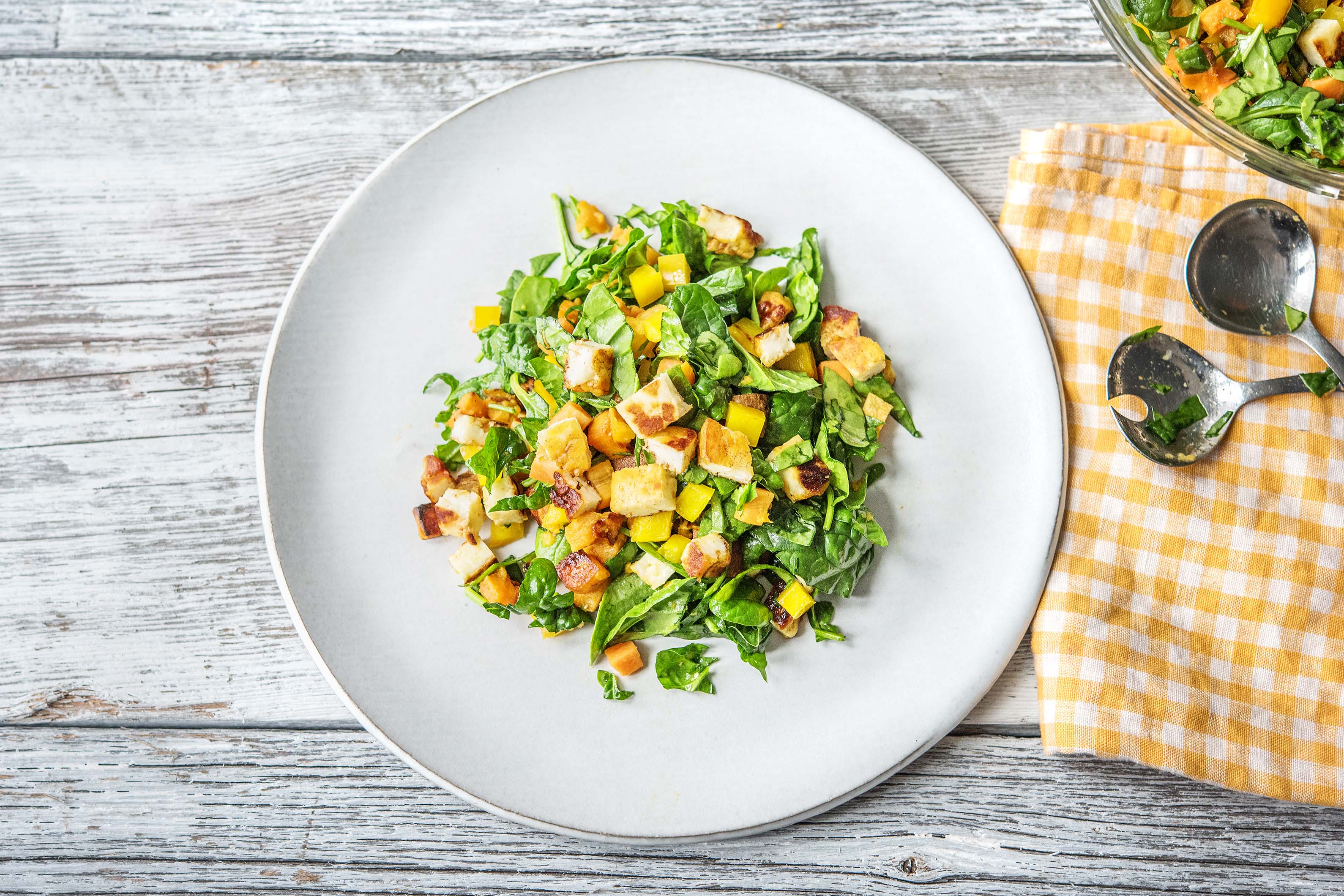 Moroccan Halloumi Salad Recipe | HelloFresh