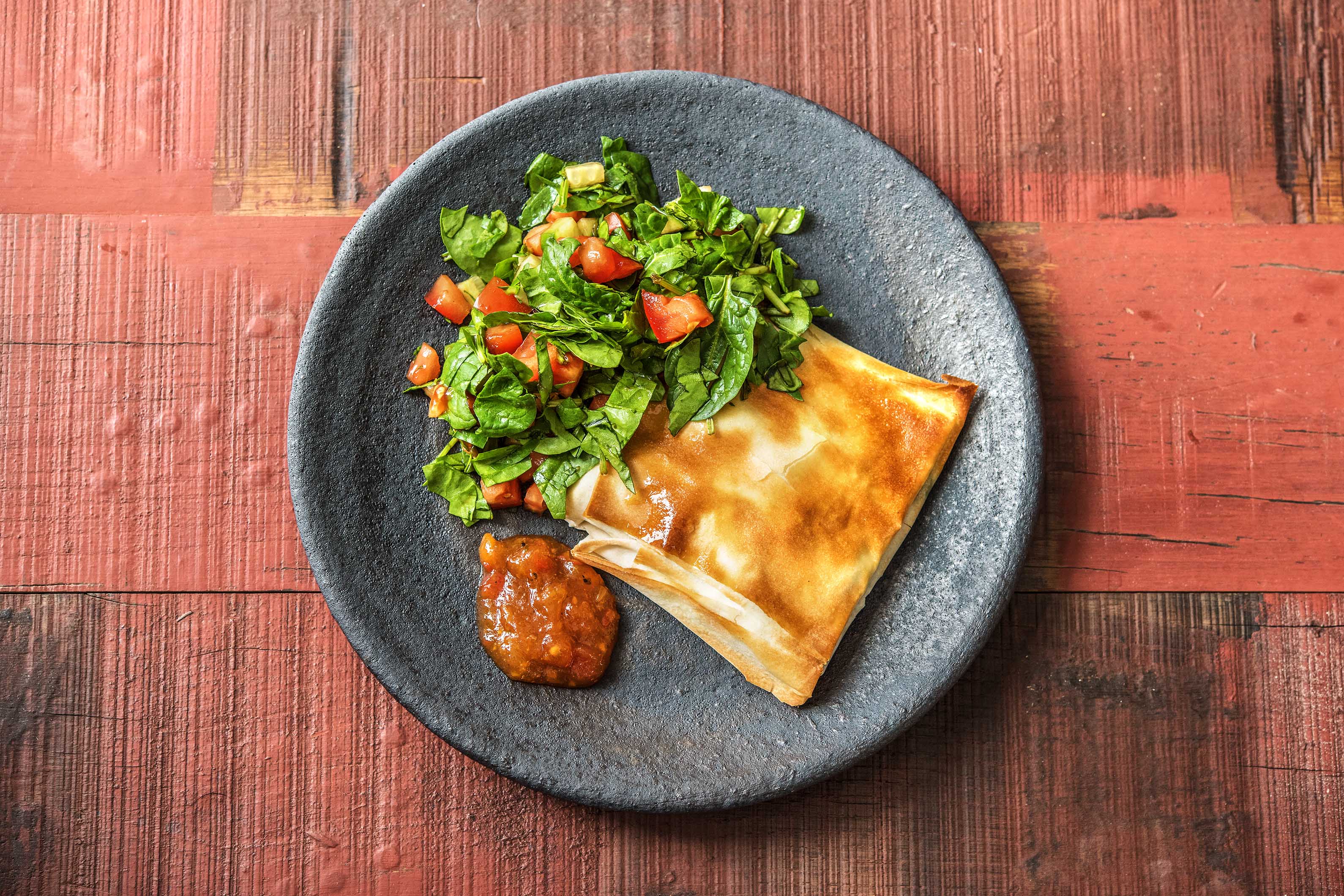 Lamb & Pine Nut Filo Parcels Recipe | HelloFresh