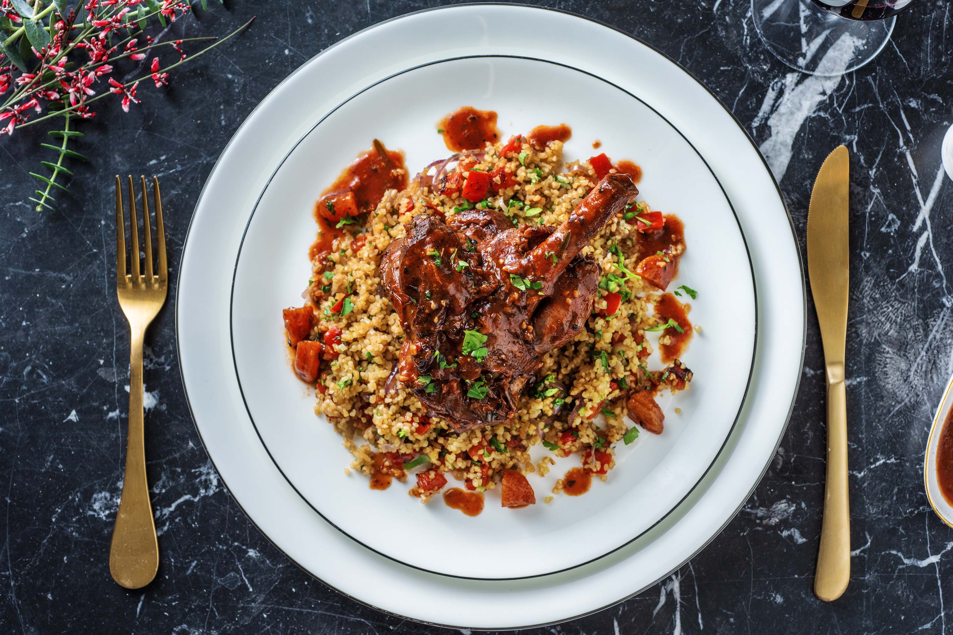 Moroccan Style Lamb Shank Recipe | HelloFresh