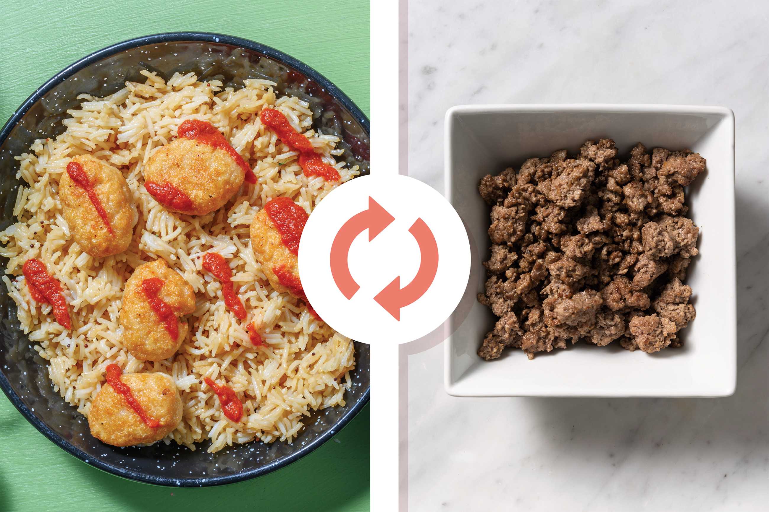 Mumbai Beef Meatballs & Brown Rice Recipe | HelloFresh