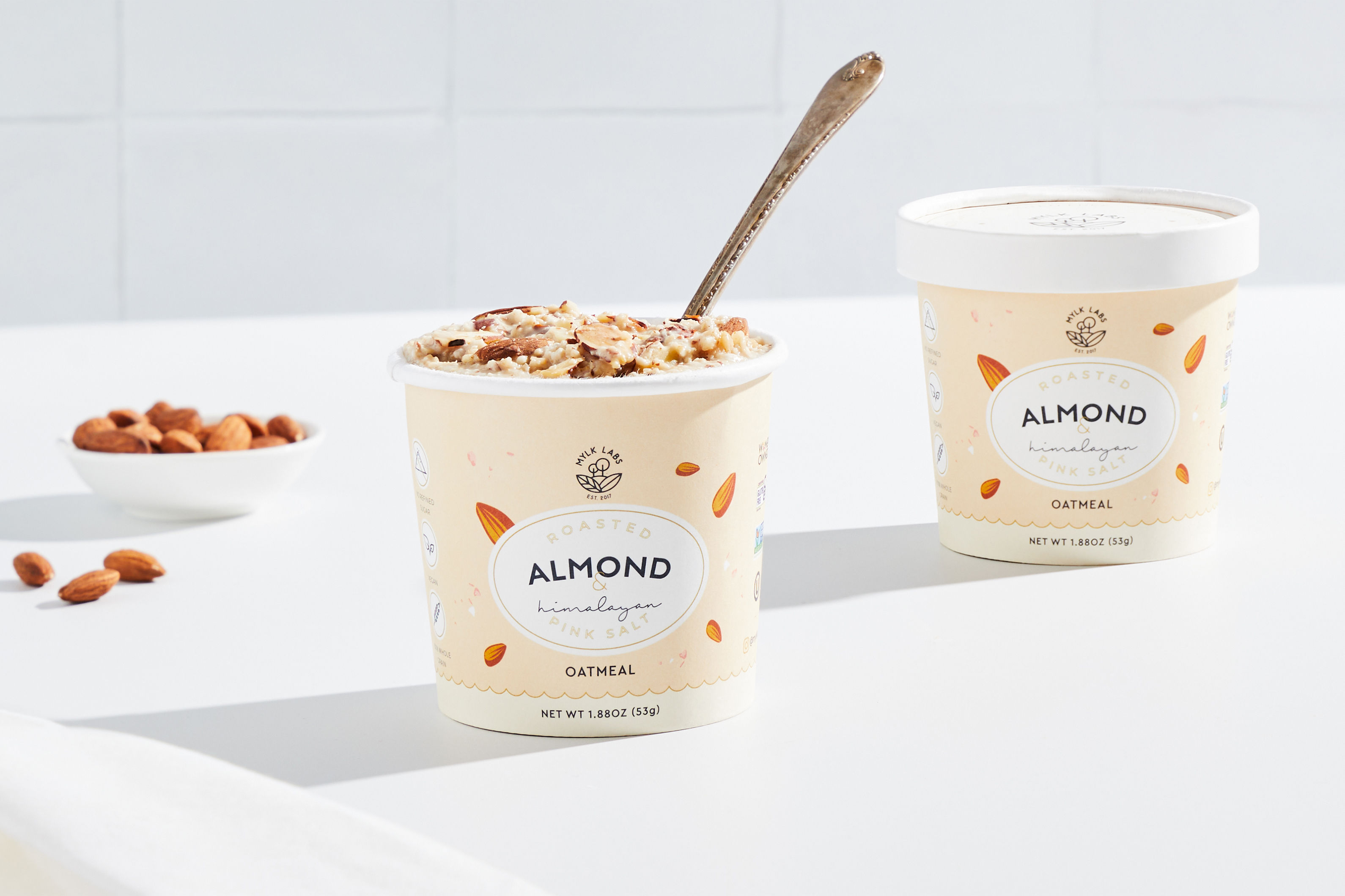 Mylk Labs Almond Oatmeal Recipe | HelloFresh