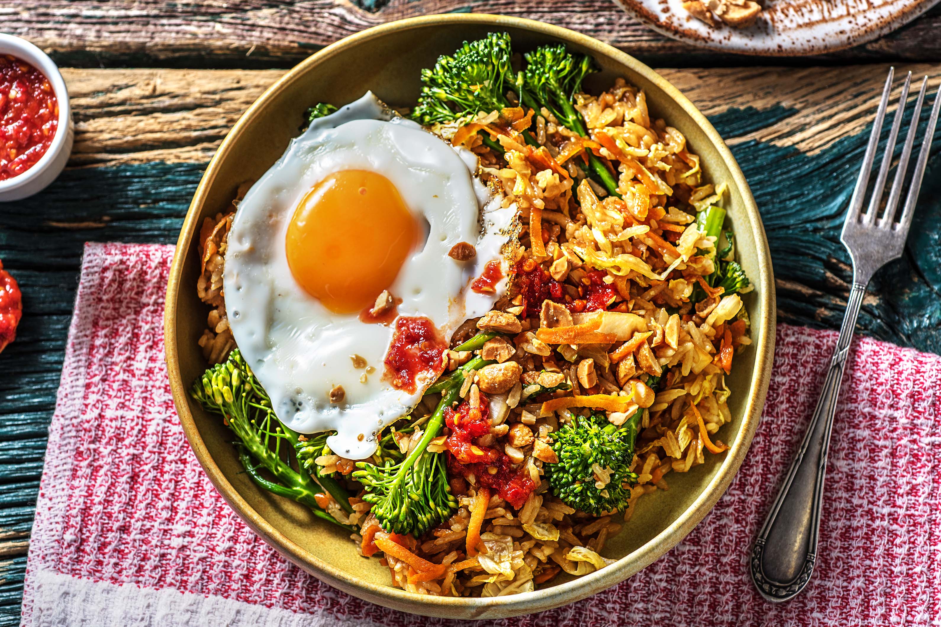 Nasi Goreng! Indonesisches Reisgericht Rezept | HelloFresh