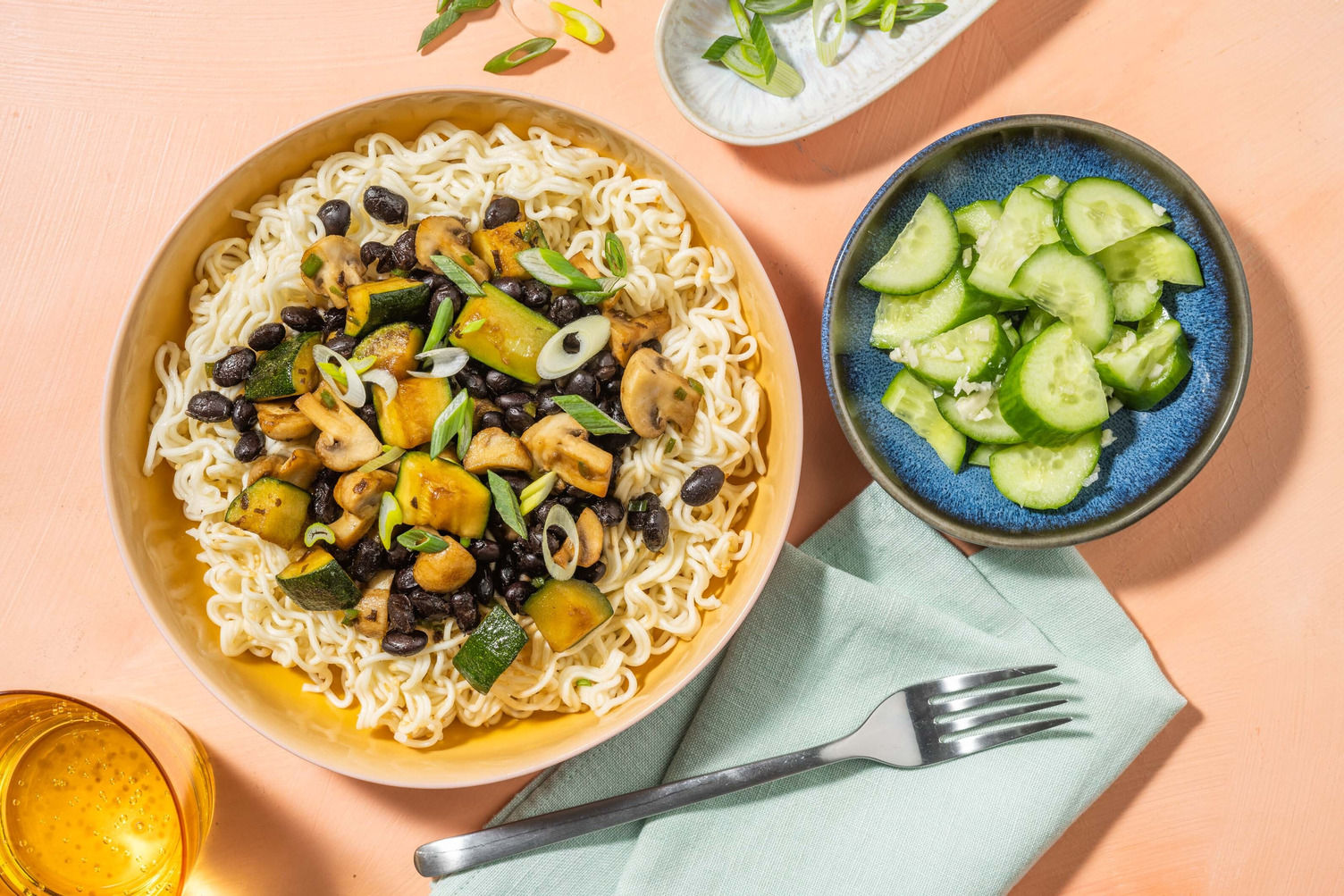 Korean-Inspired Black Bean Noodles Recipe | HelloFresh