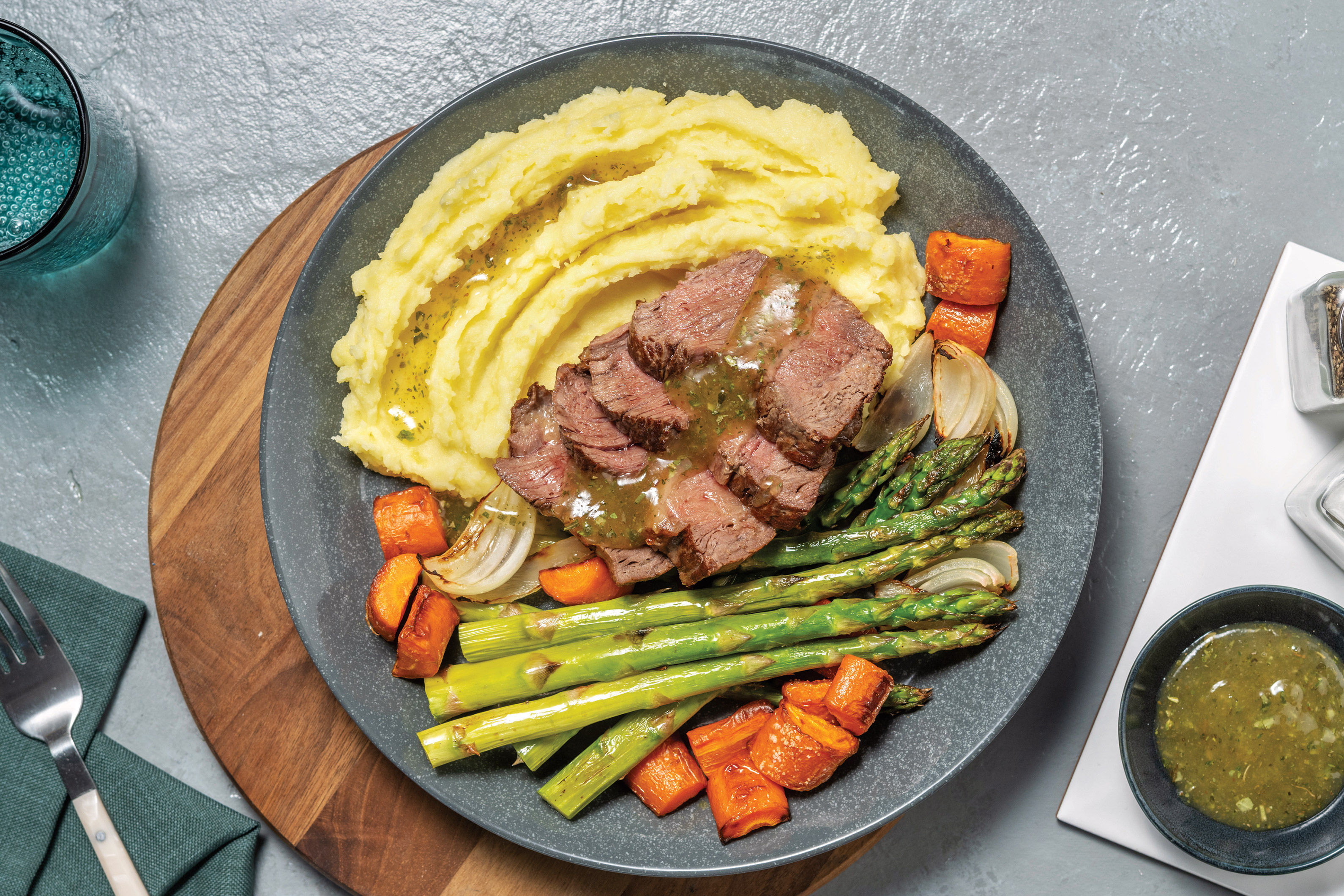 Roast Lamb Rump & Mint Sauce Recipe | HelloFresh