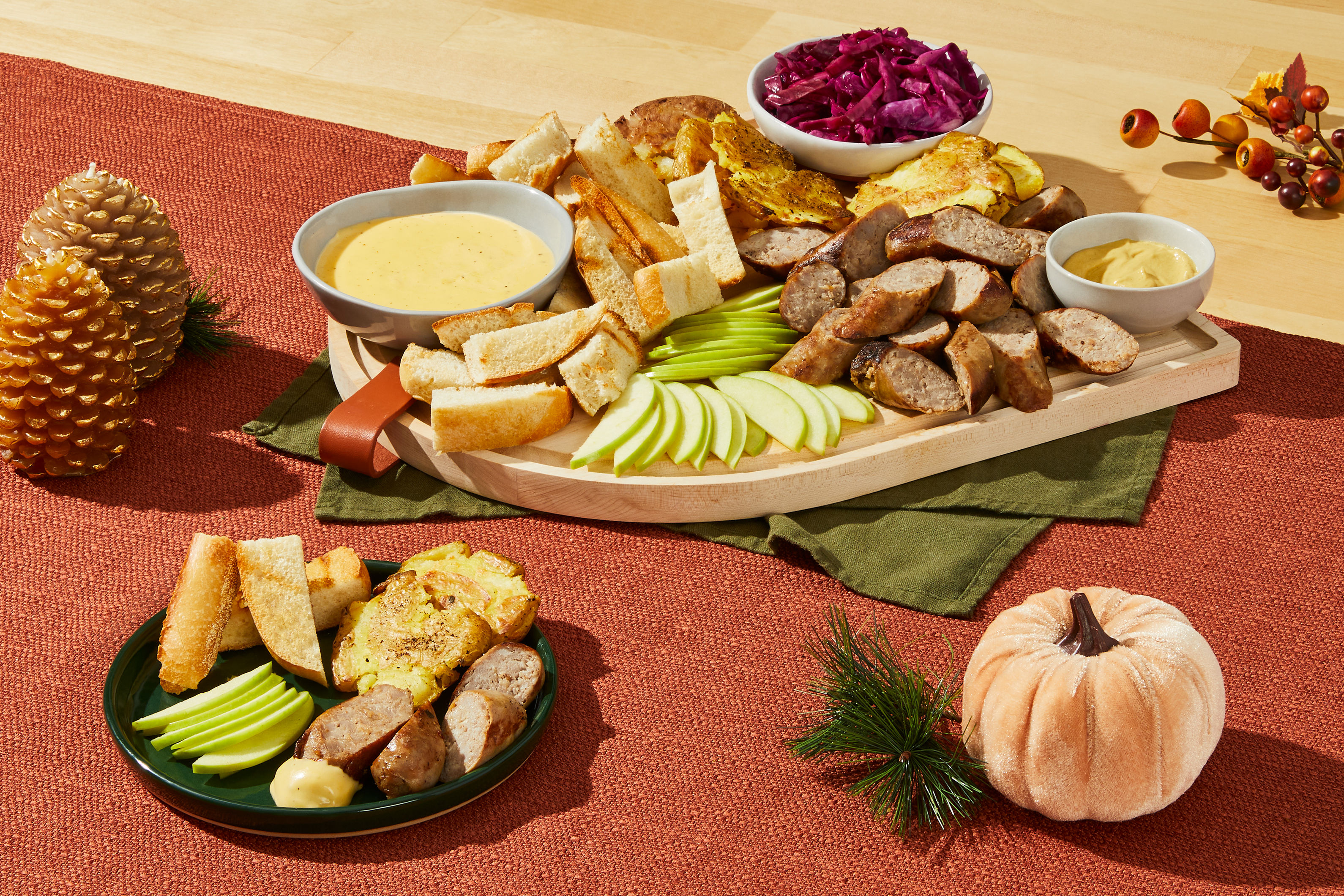 Oktoberfest Bratwurst Snack Board Recipe | HelloFresh