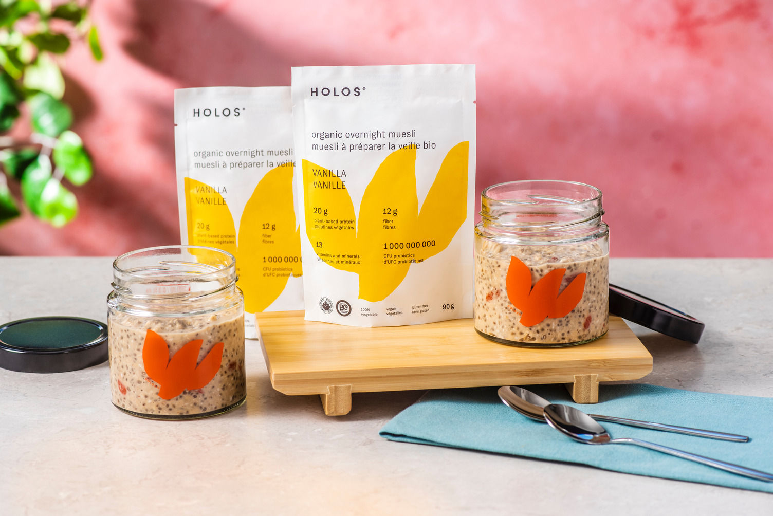 Holos Organic Overnight Muesli - Vanilla Recipe | HelloFresh