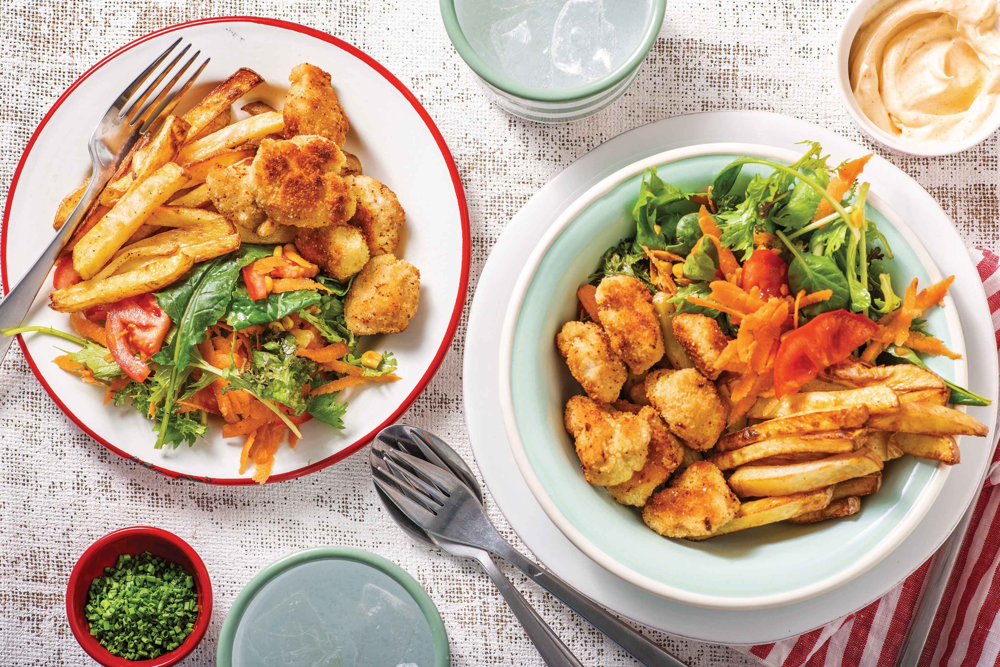 Paddy's Chicken Nuggets with Fries Recipe | HelloFresh