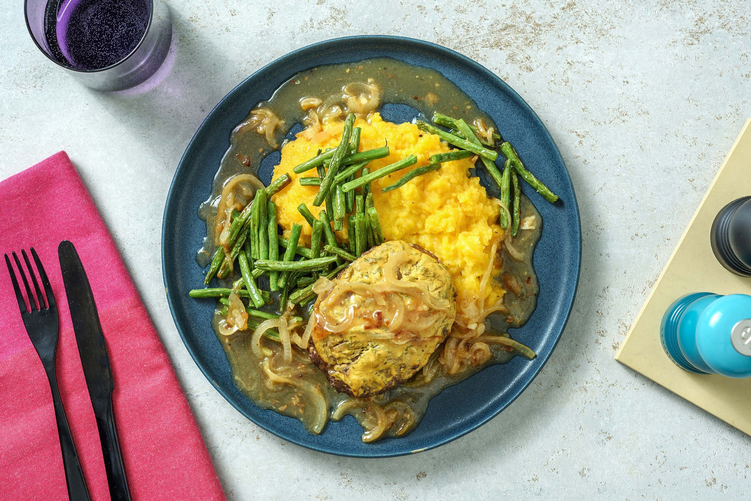 Rosemary Crusted Meatloaf Recipe | HelloFresh