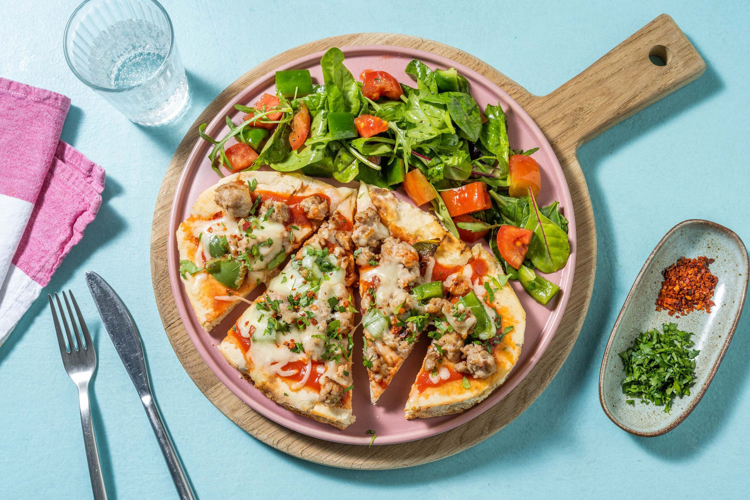 Grilled Turkey Flatbreads Recipe | HelloFresh