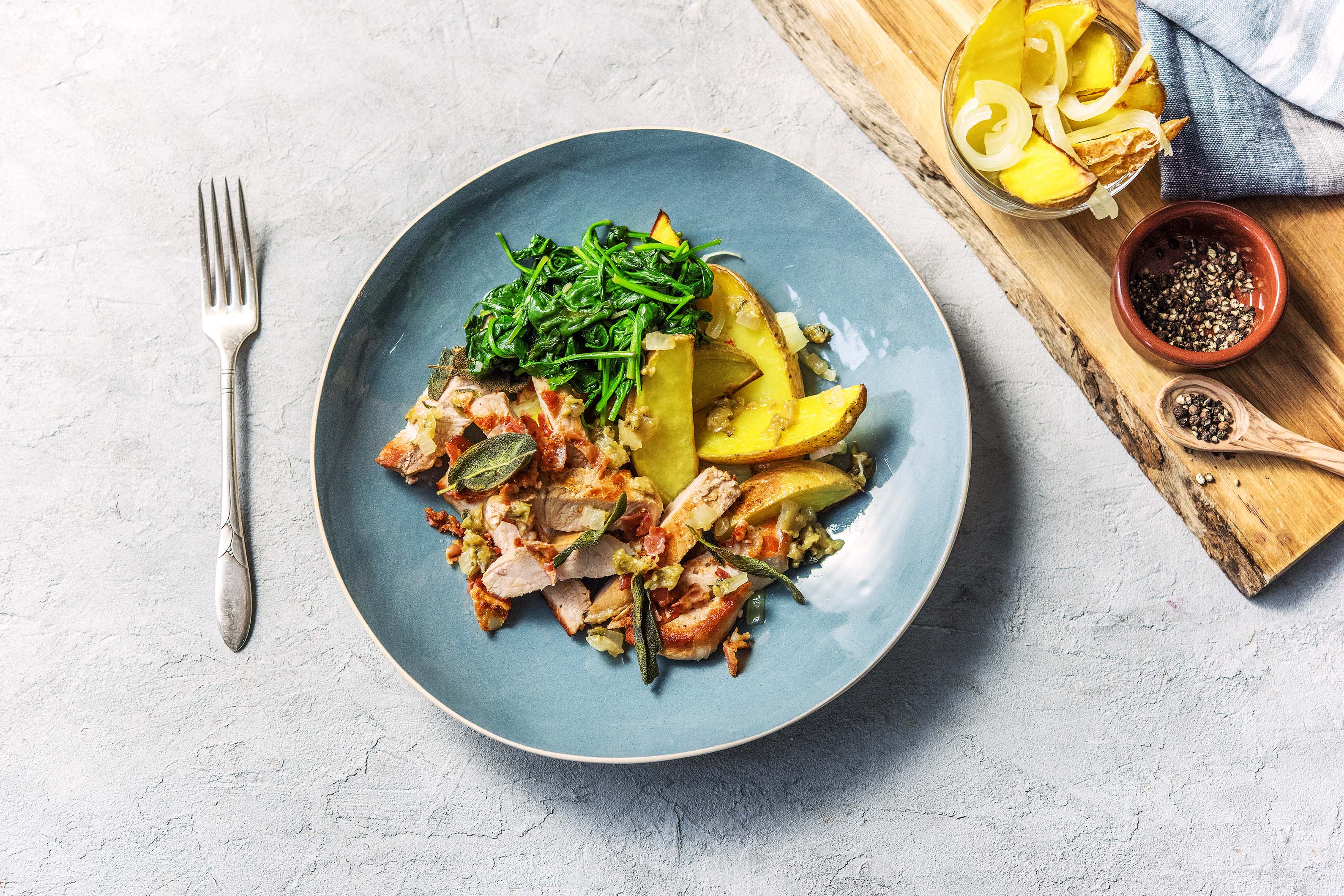 Pan Fried Pork Recipe | HelloFresh
