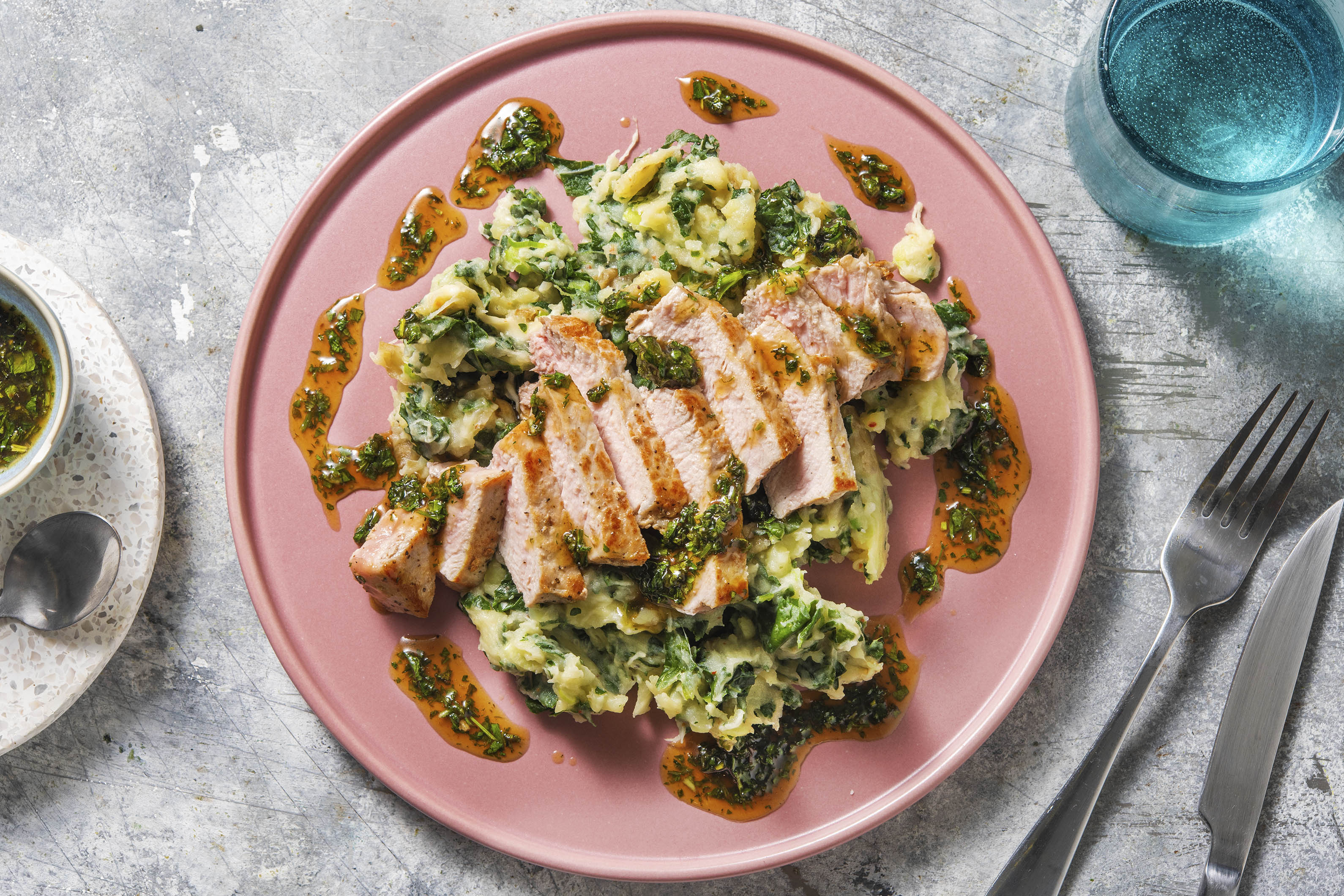 Pan-fried Pork Loin with Cavolo Nero Recipe | HelloFresh