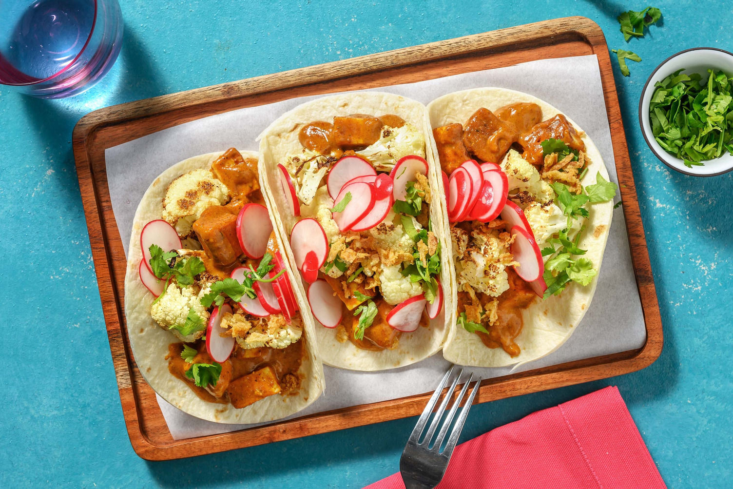 Paneer Tikka Masala Tacos Recipe | HelloFresh