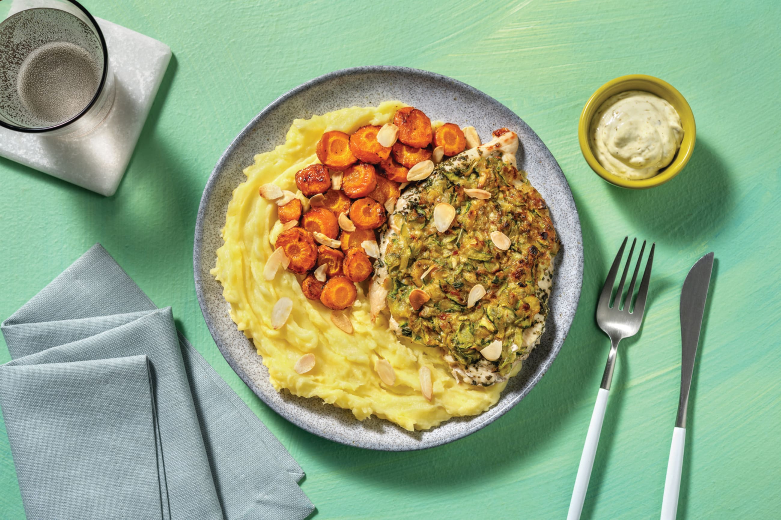 Cheesy Zucchini-Topped Chicken Recipe | HelloFresh