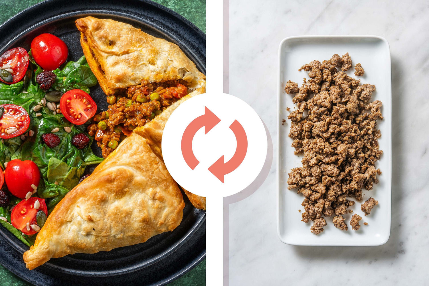 Pâtés au bœuf style samoussas Recette | HelloFresh