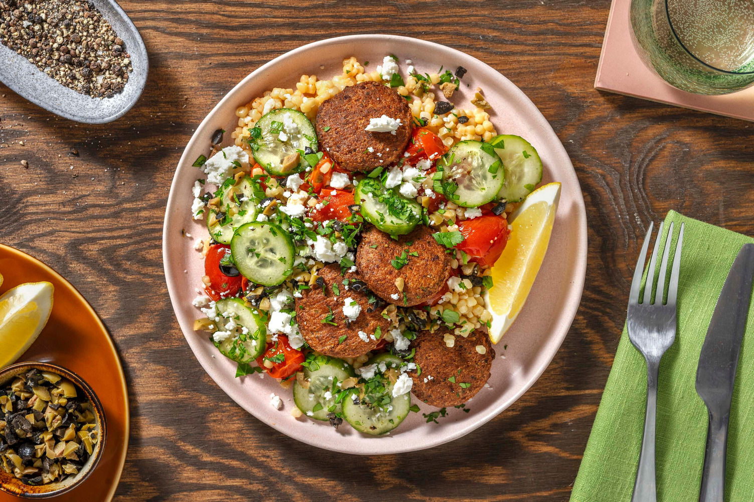 Pâtes aux falafels Recette | HelloFresh