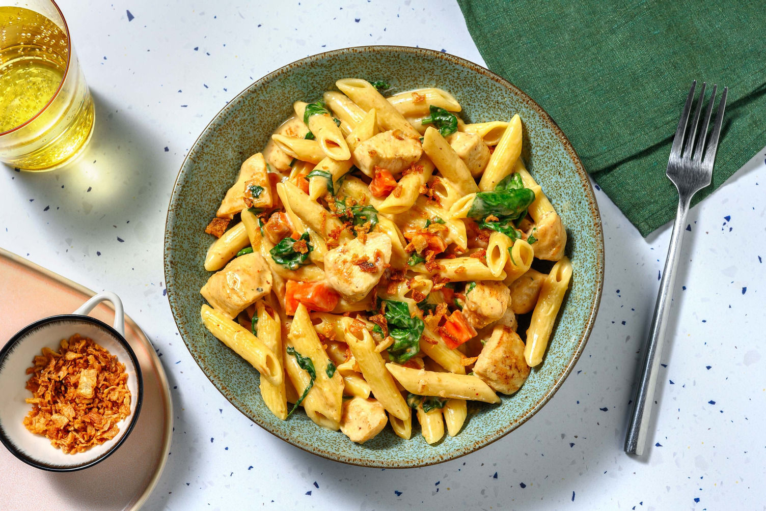 Curried Chicken Penne Recipe | HelloFresh