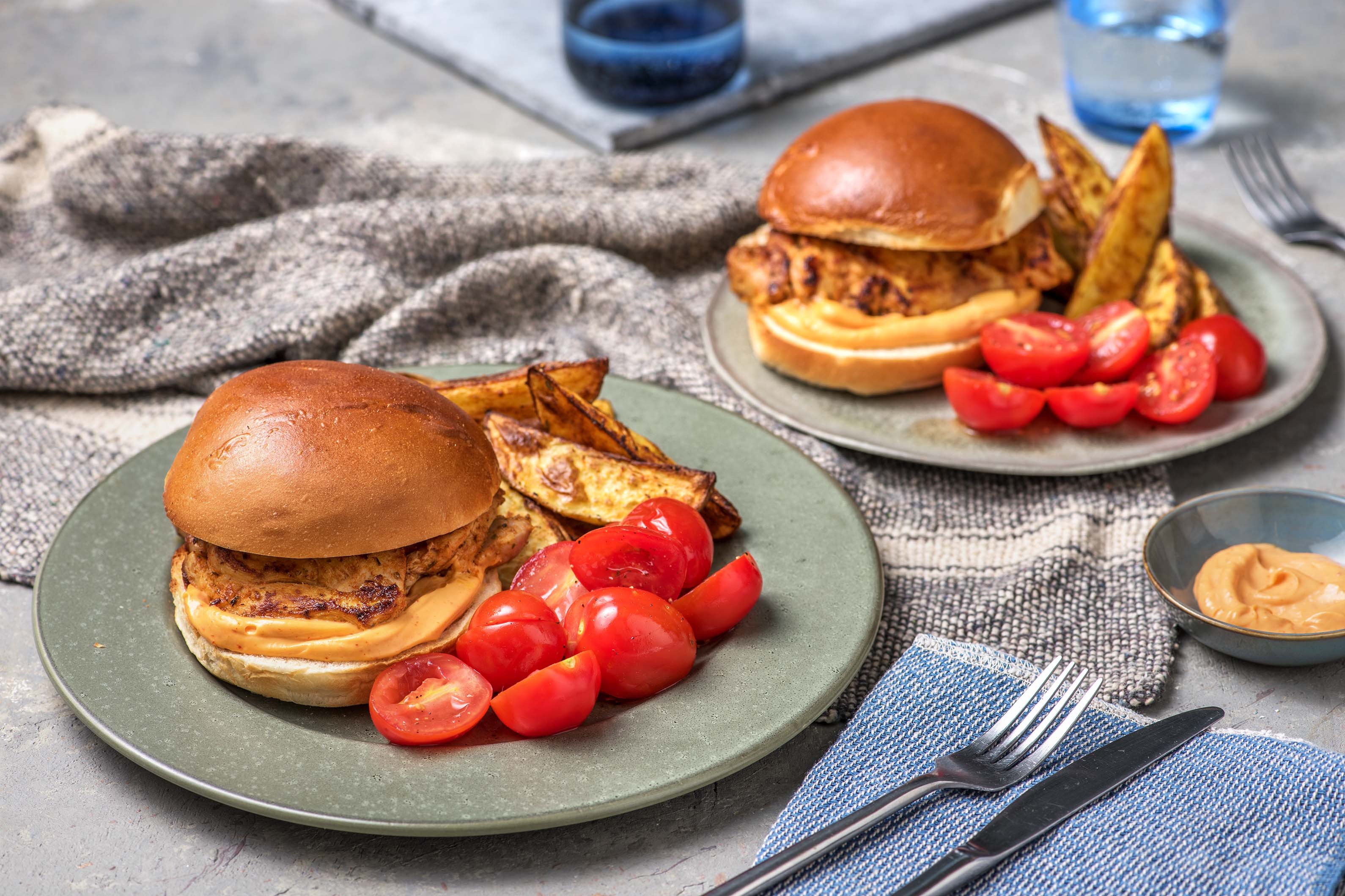 Peri Peri Chicken Burger Recipe | HelloFresh