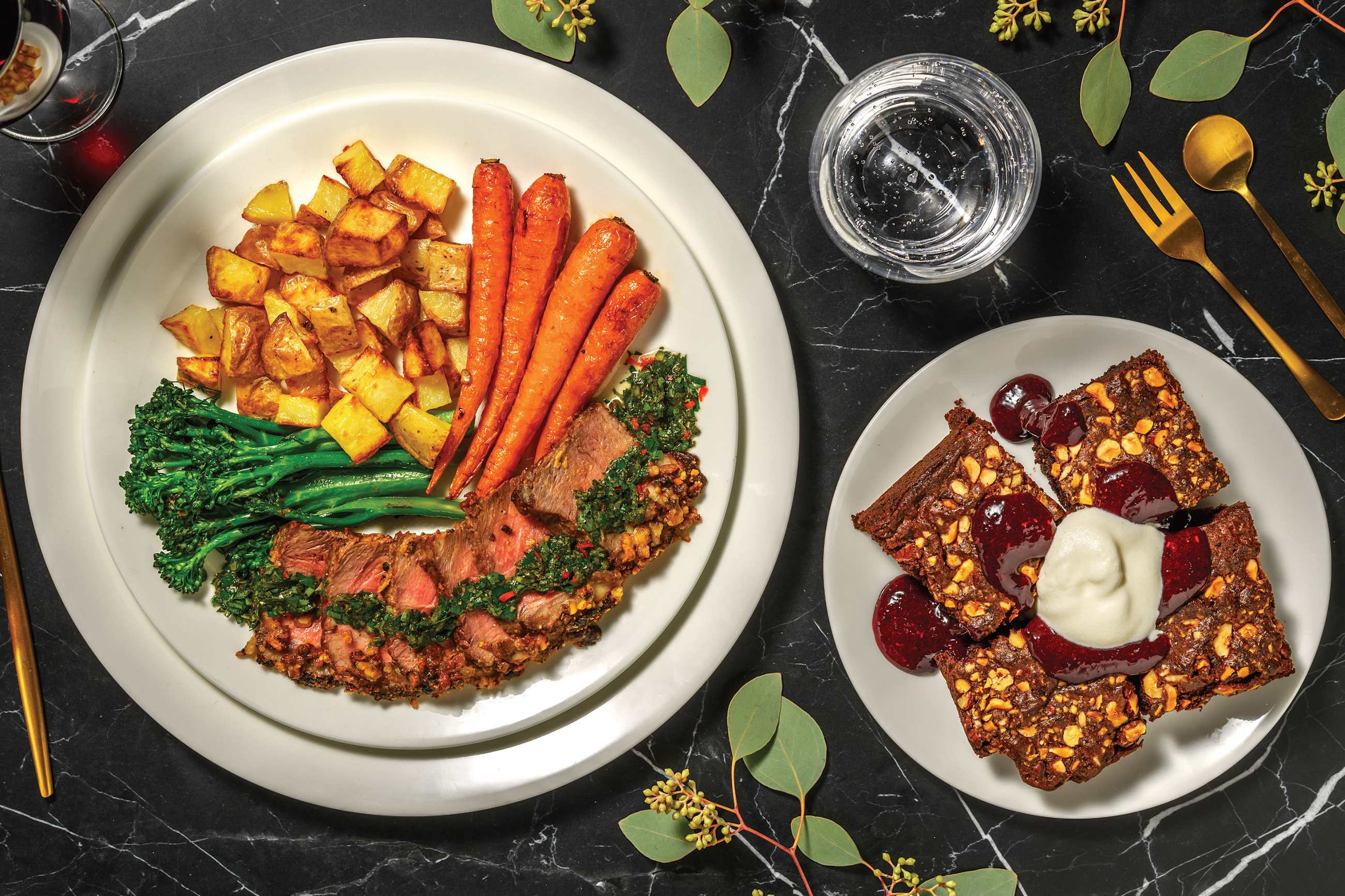 Pistachio-Crusted Lamb & Chimichurri Recipe | HelloFresh