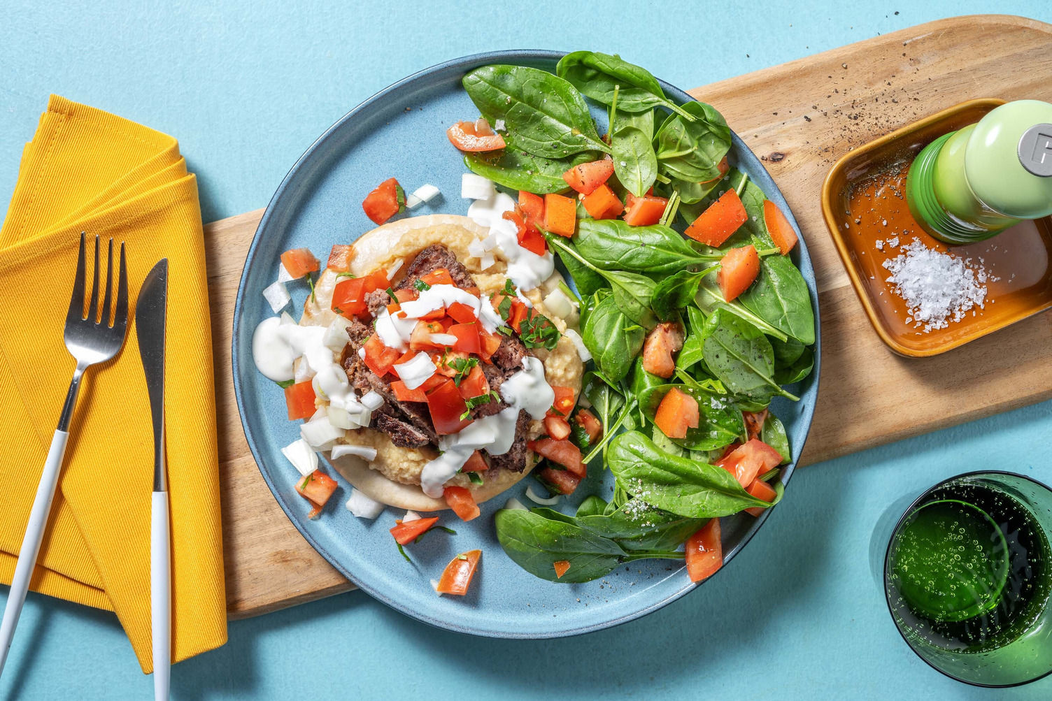 Shawarma-Style Pitas Recipe | HelloFresh