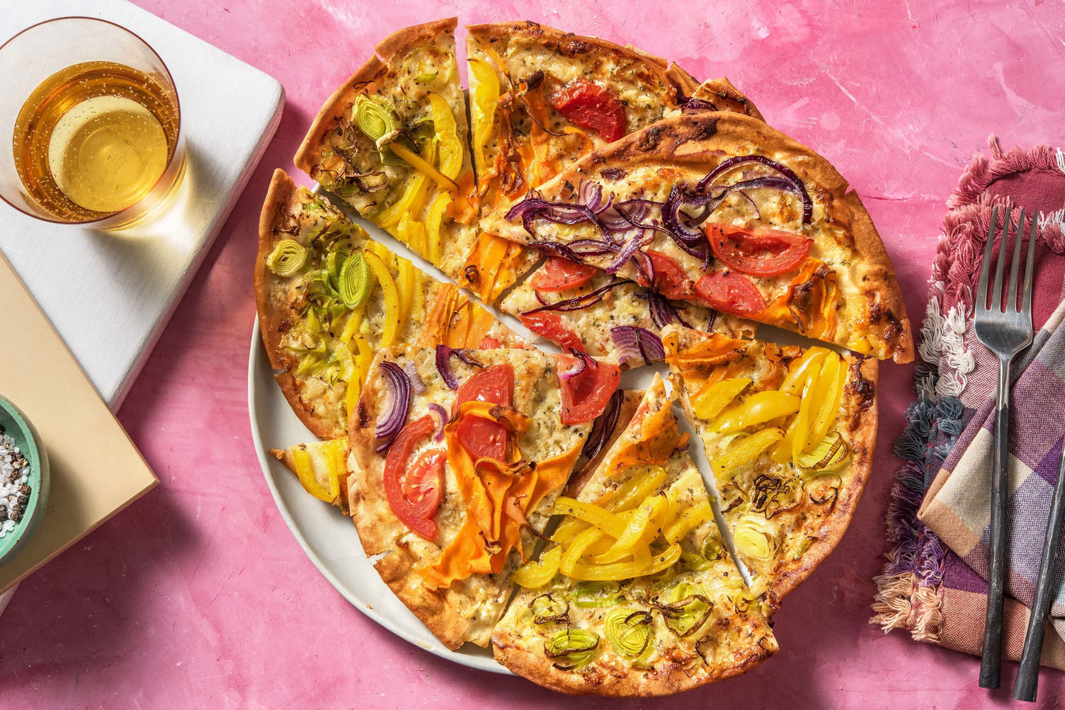Pride pizza's Recept | HelloFresh