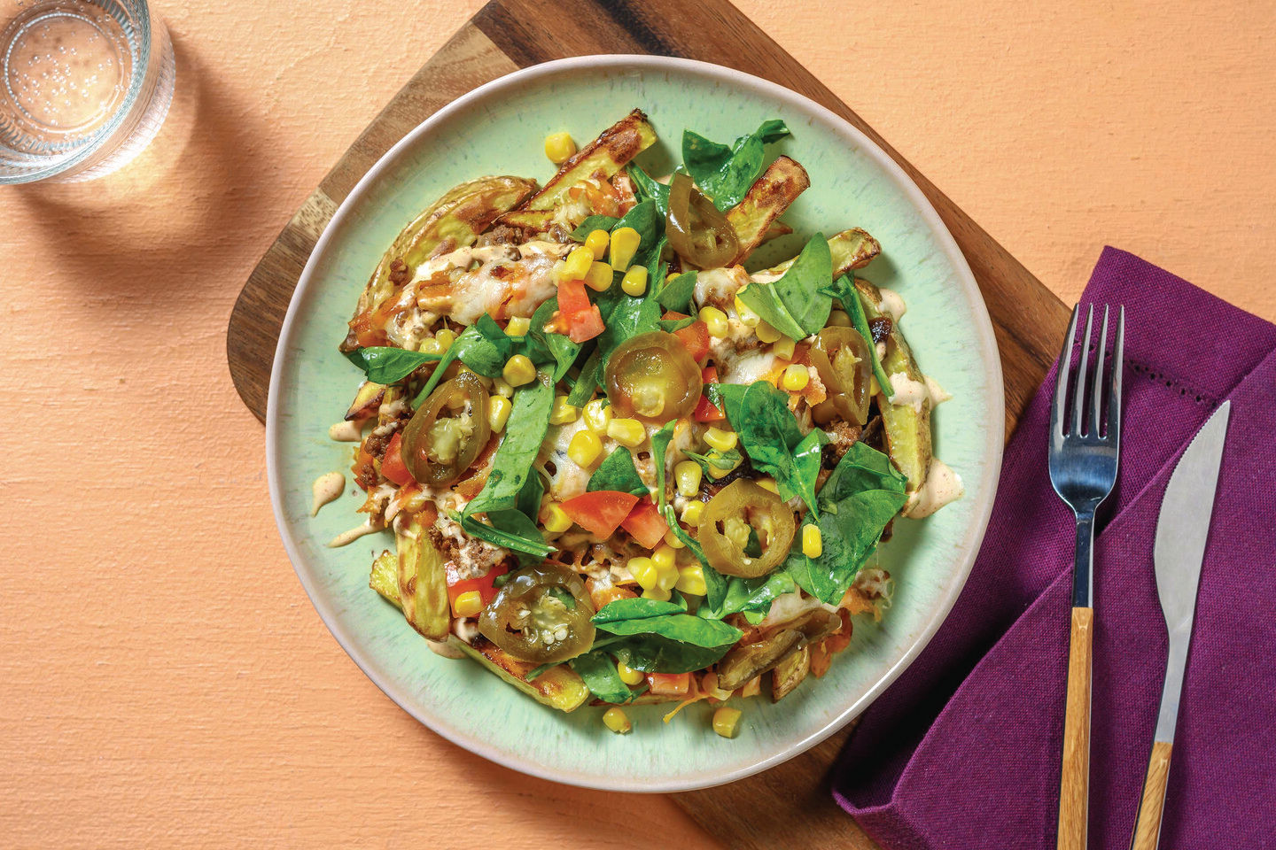 Plant-Based Beef Loaded Fries Recipe | HelloFresh