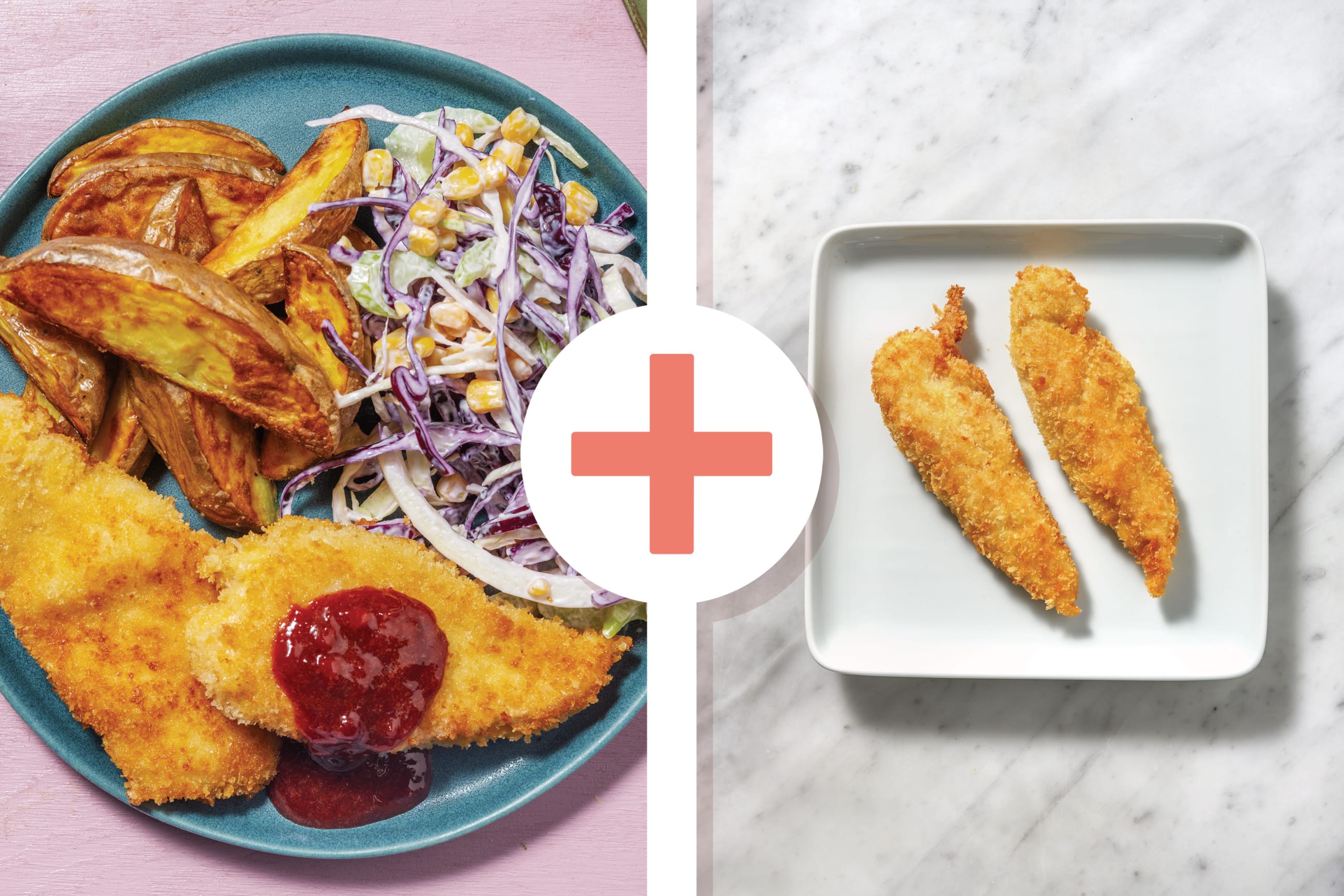 Plant-Based Chicken Tenders & Beetroot Relish Recipe | HelloFresh