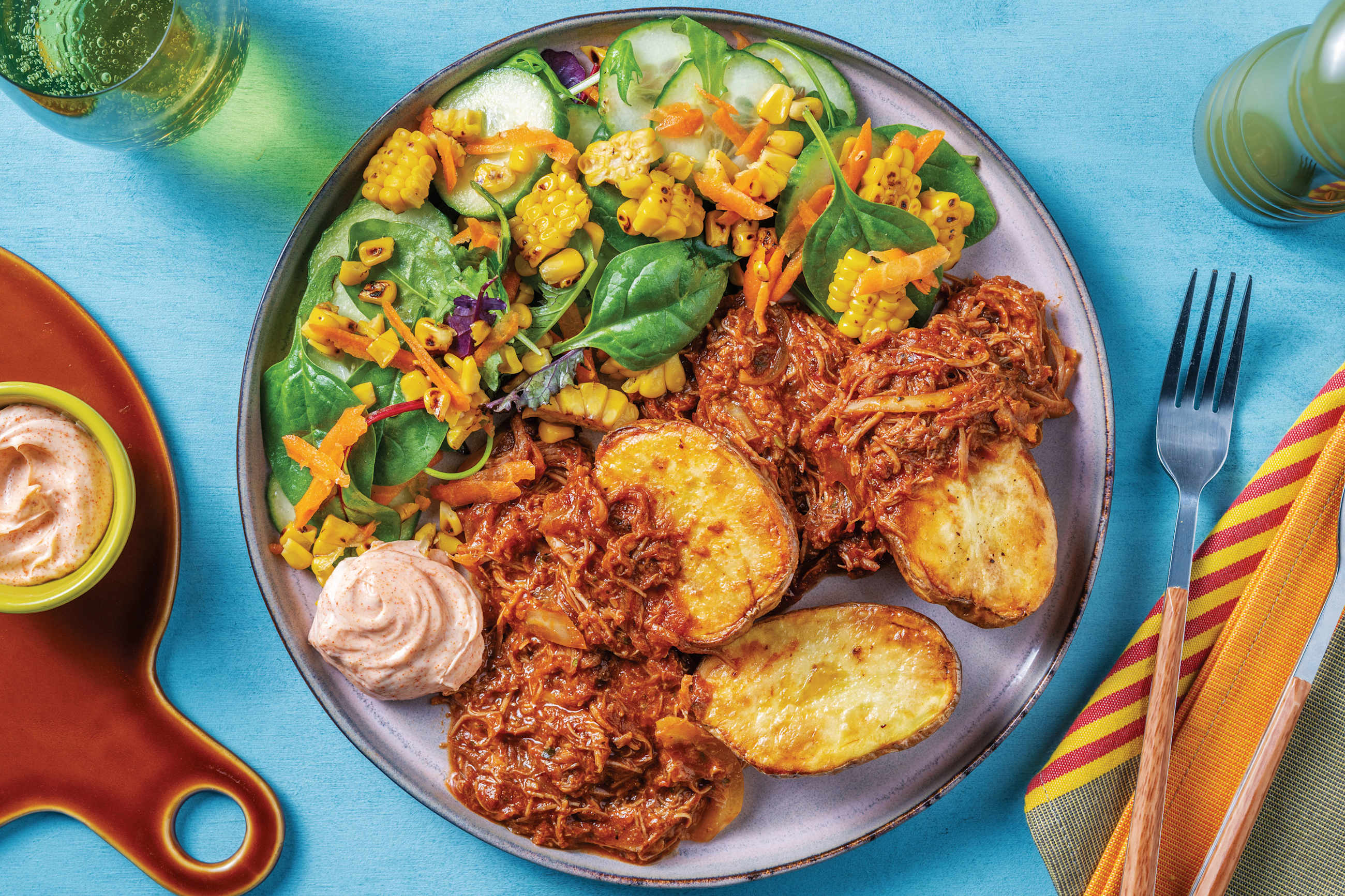 Plant-Based Mexican Beef Jacket Potatoes Recipe | HelloFresh
