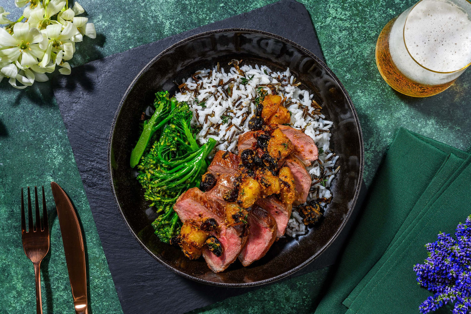 Poitrine de canard croustillante Recette | HelloFresh