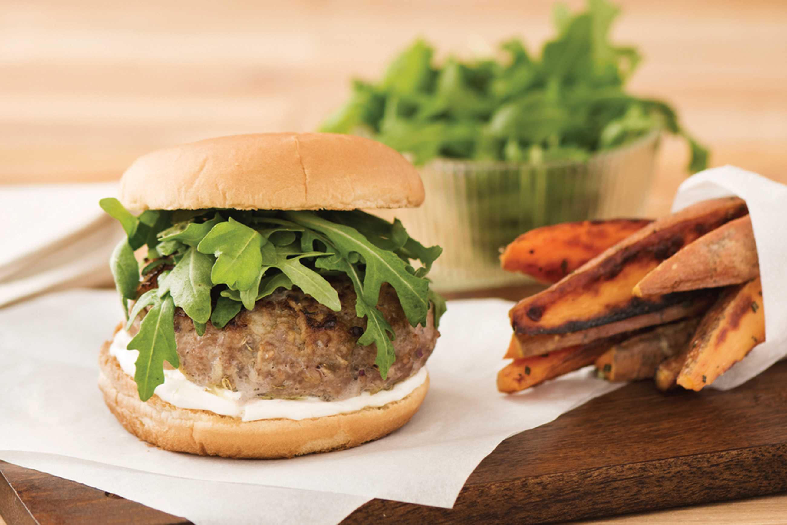 Pork & Apple Burgers Recipe | HelloFresh