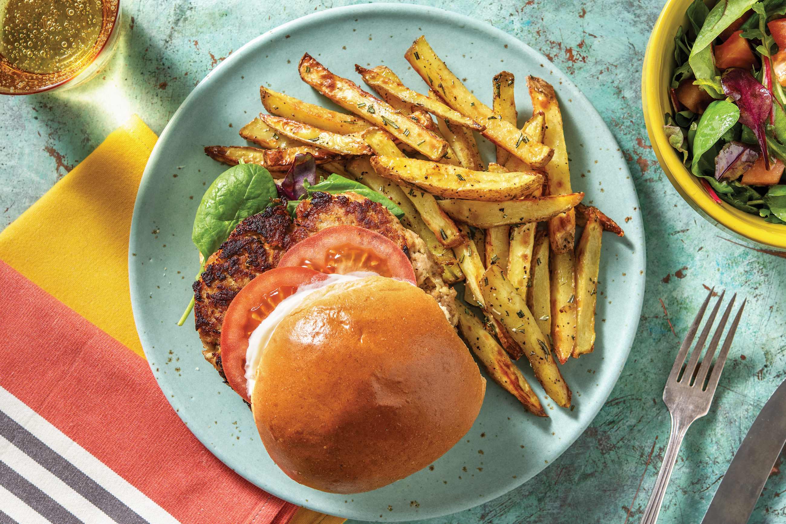 Pork & Apple Burgers Recipe | HelloFresh