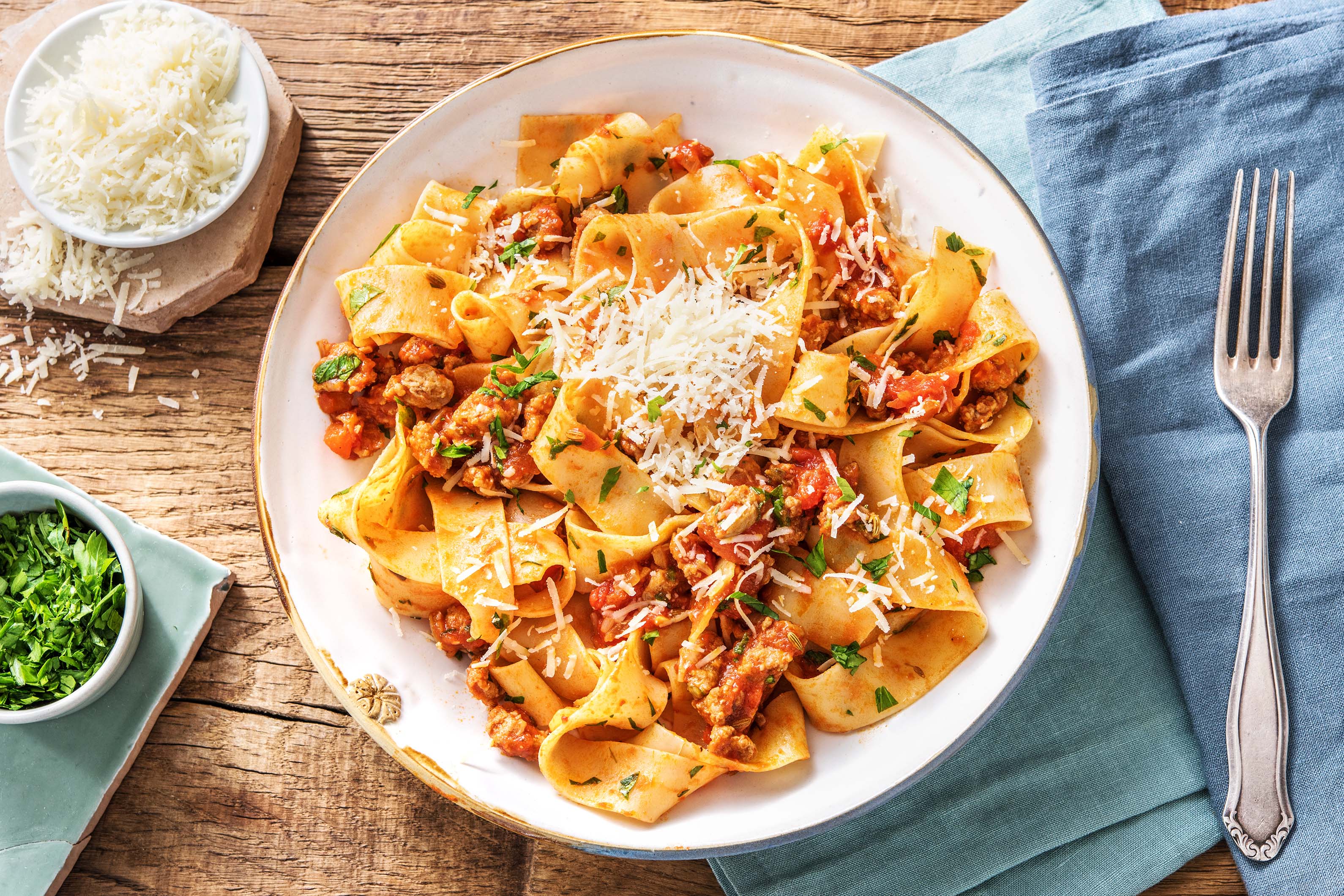 Ragu Pappardelle Recipe | HelloFresh