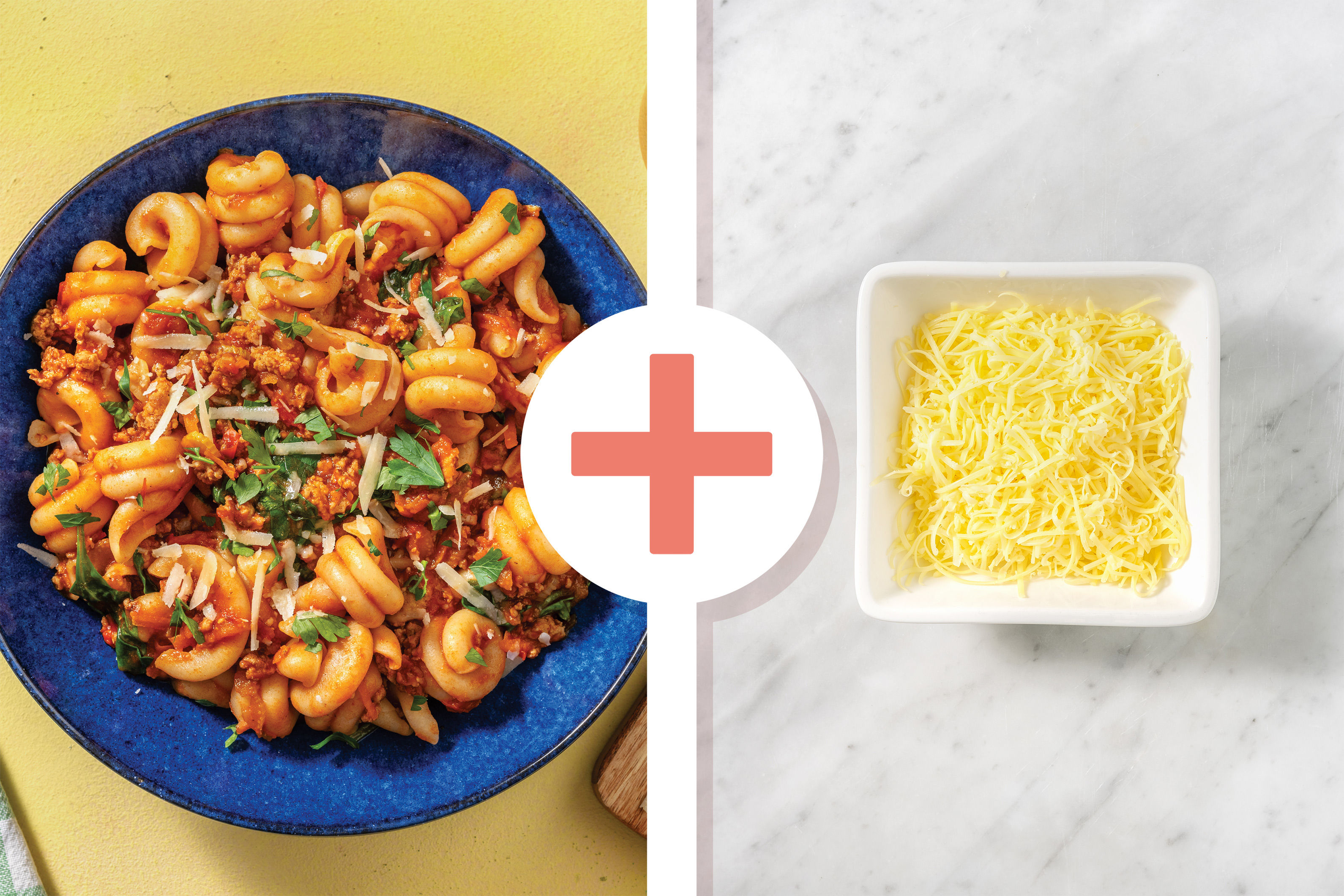 Pork, Veggie & Double Parmesan Trottole Recipe | HelloFresh