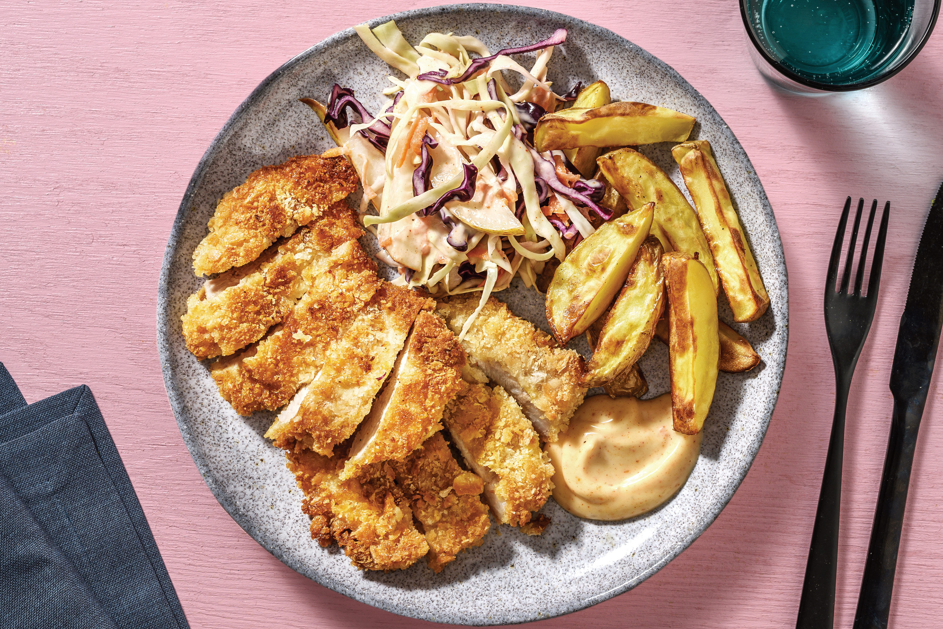 Pork Schnitzel & Fries Recipe | HelloFresh