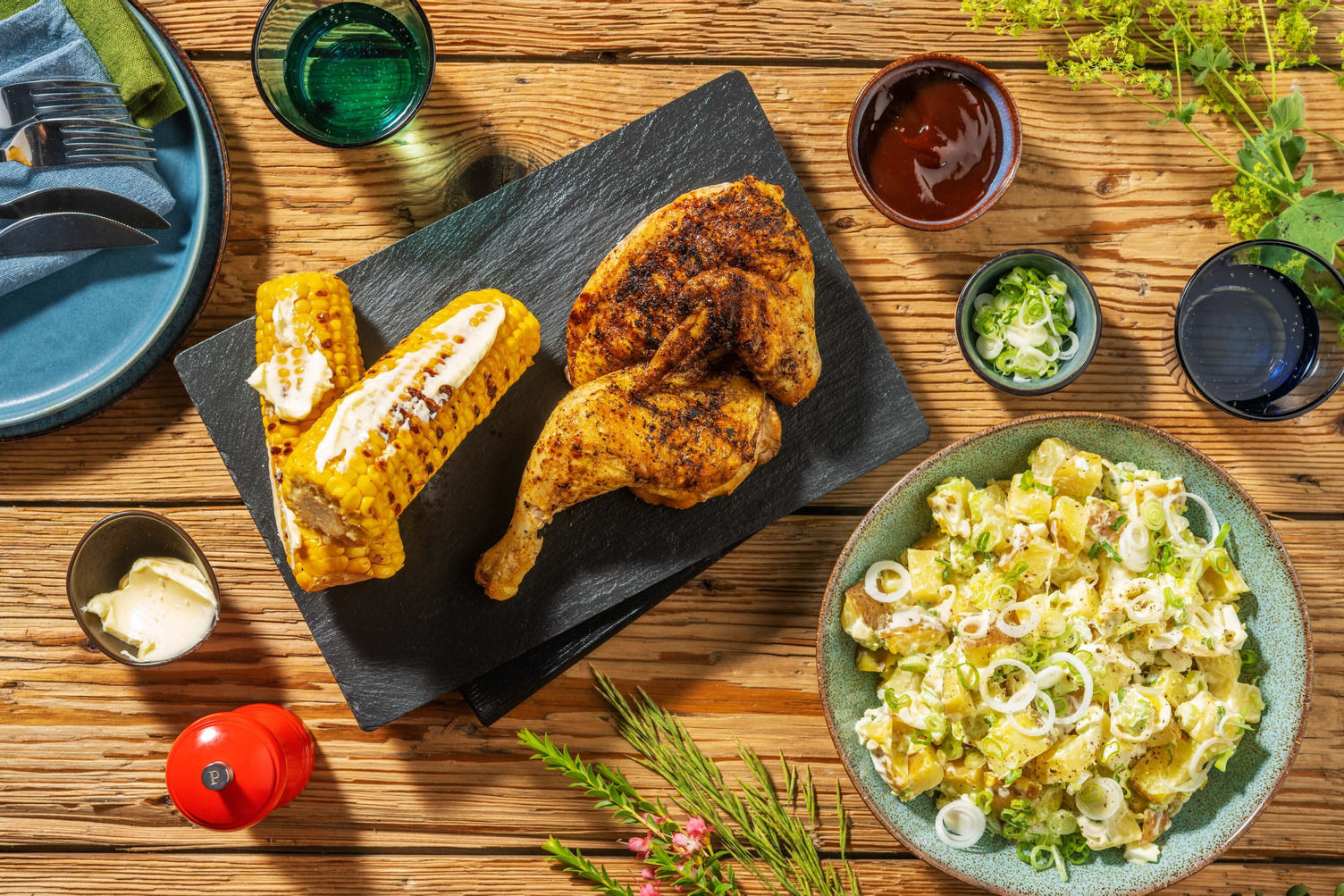 Grilled Smoky Chicken Cookout Recipe | HelloFresh