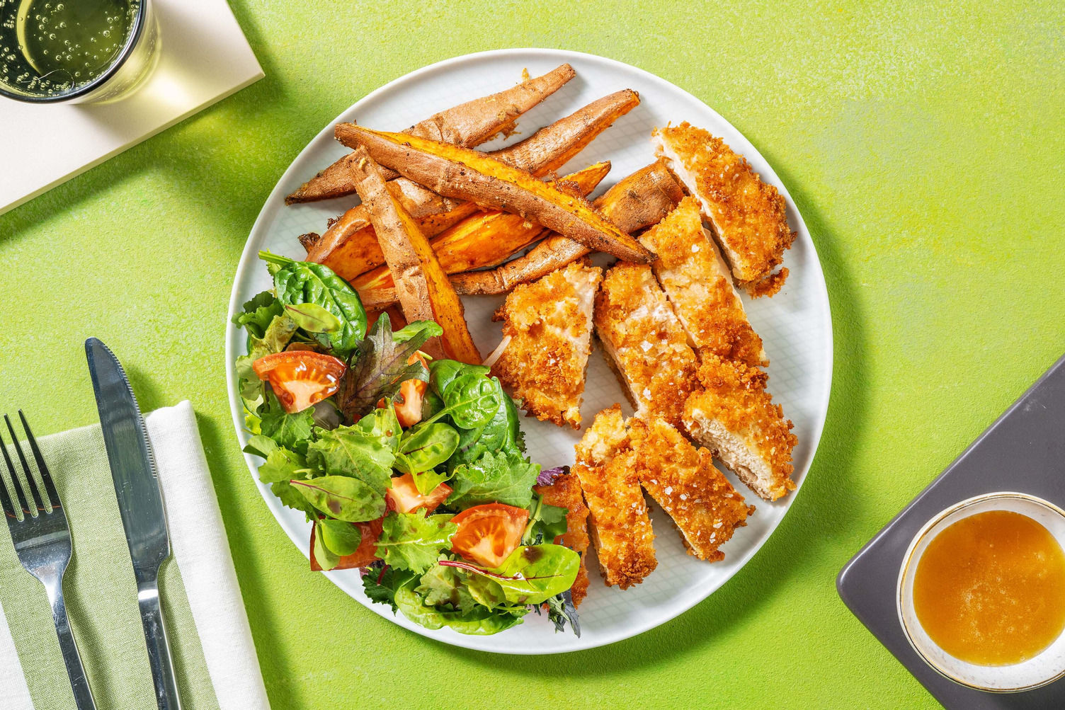 Golden Breaded Chicken Recipe | HelloFresh