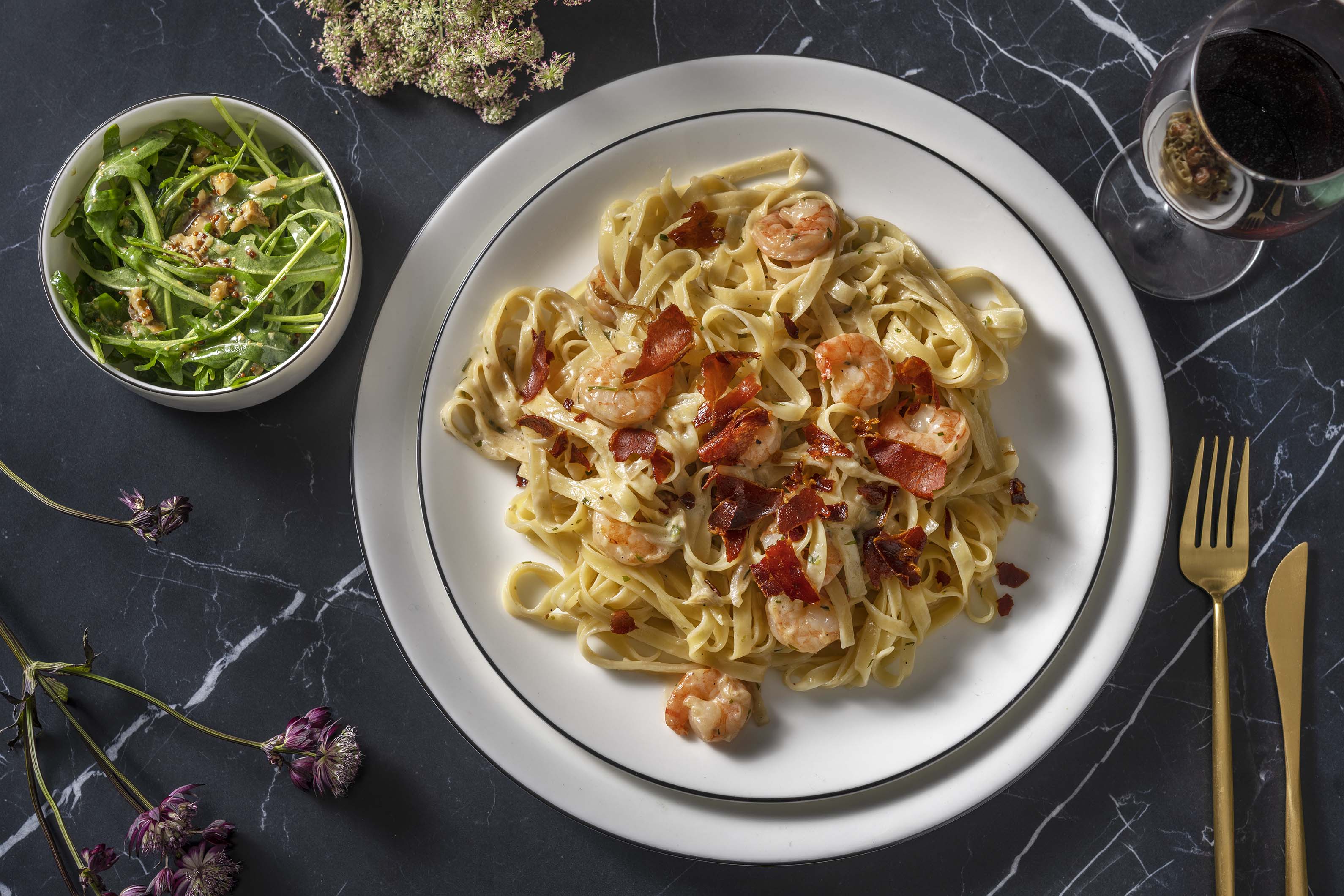Prawn & Tarragon Tagliatelle Recipe | HelloFresh