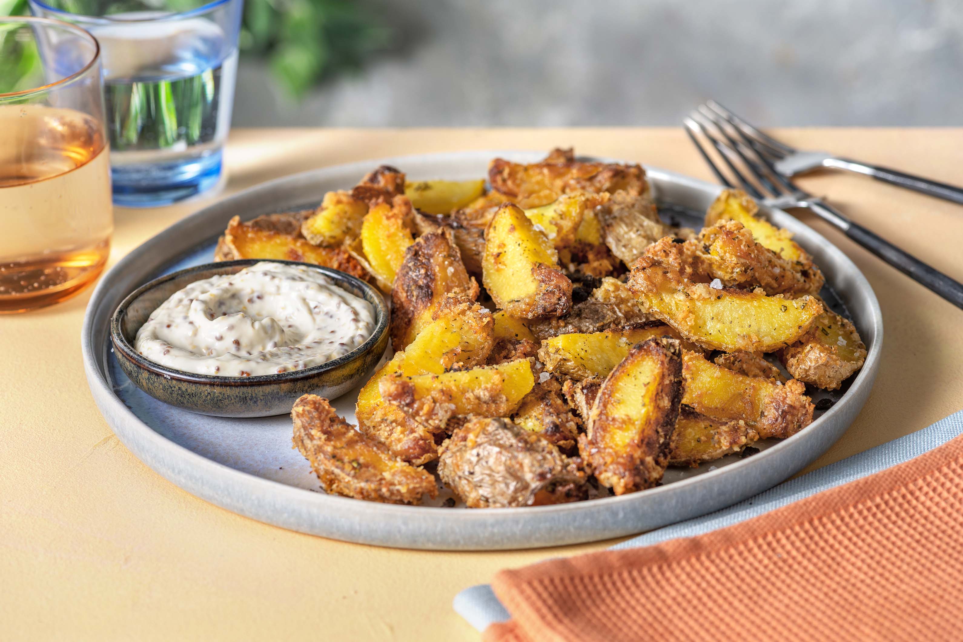 Proper Cheesy Truffle Wedges Recipe | HelloFresh