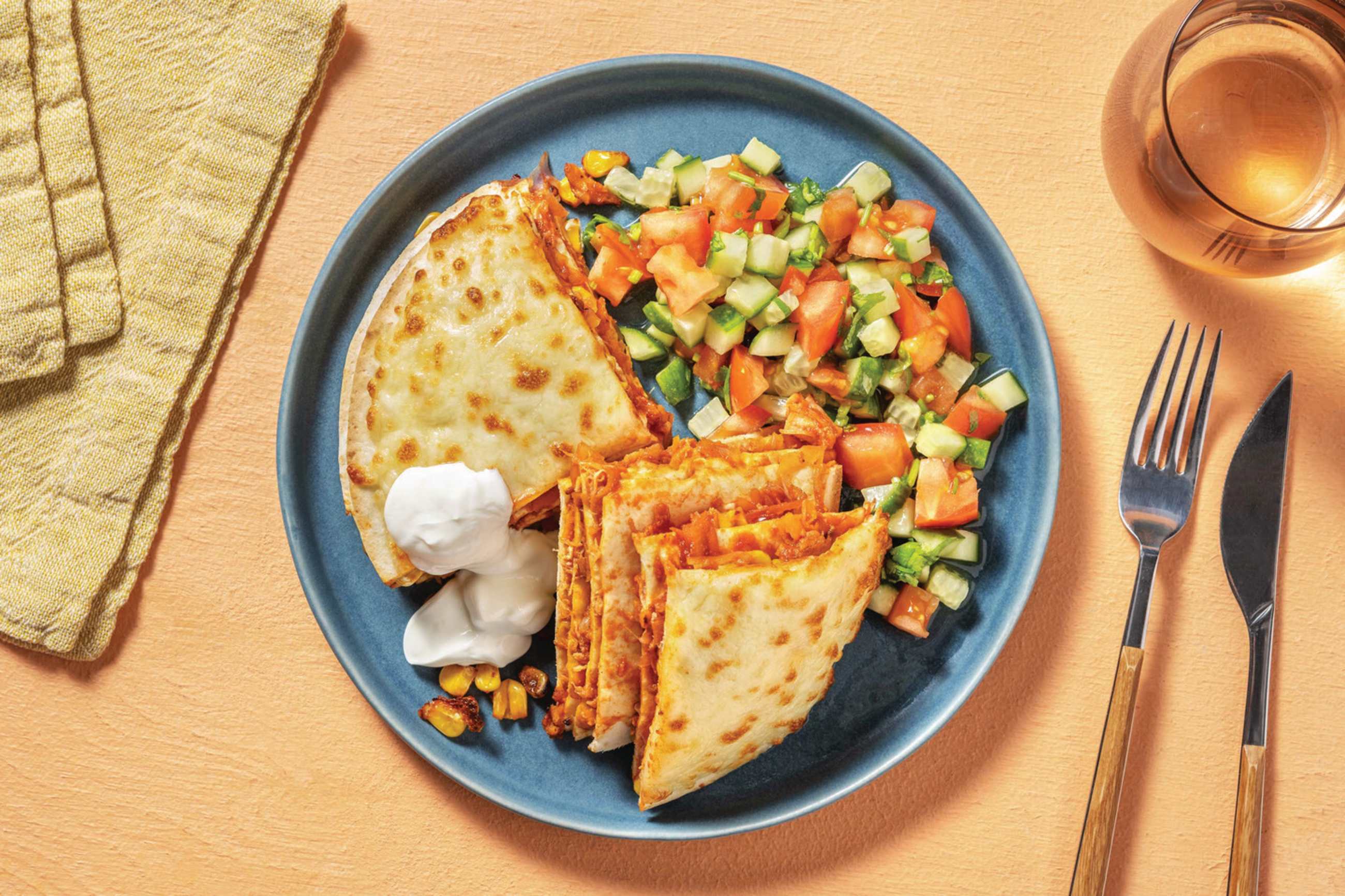 Pulled Pork Tortilla Stack Recipe | HelloFresh