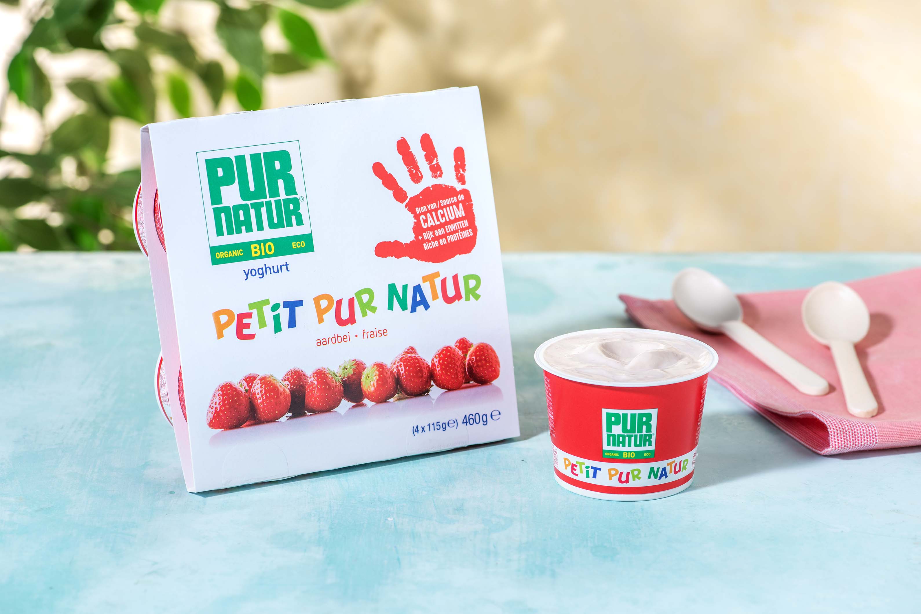 Kids yoghurt multiple flavours - strawberry Recept | HelloFresh